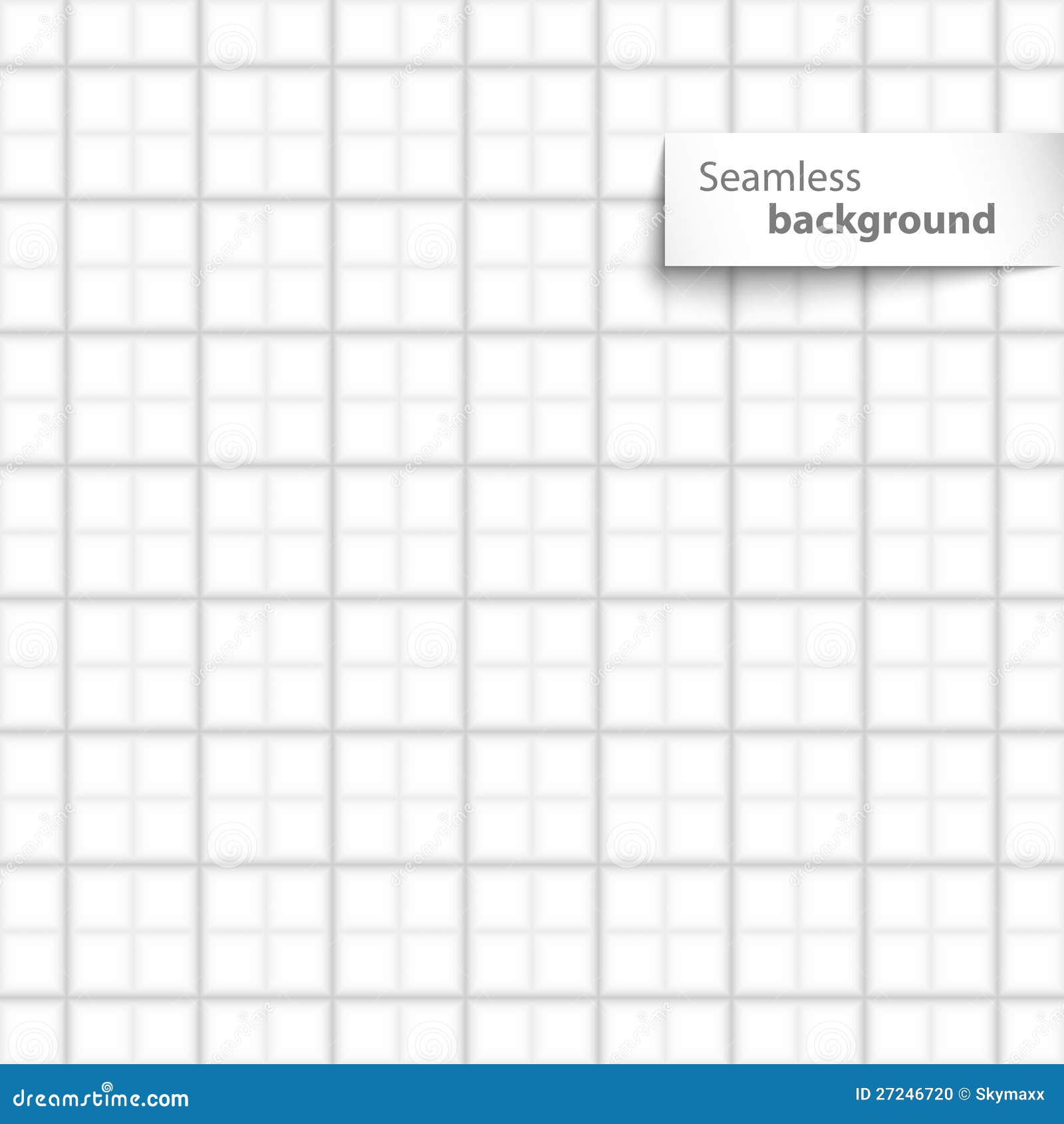 Seamless White Square Tiles Texture Vector Illustration | CartoonDealer ...