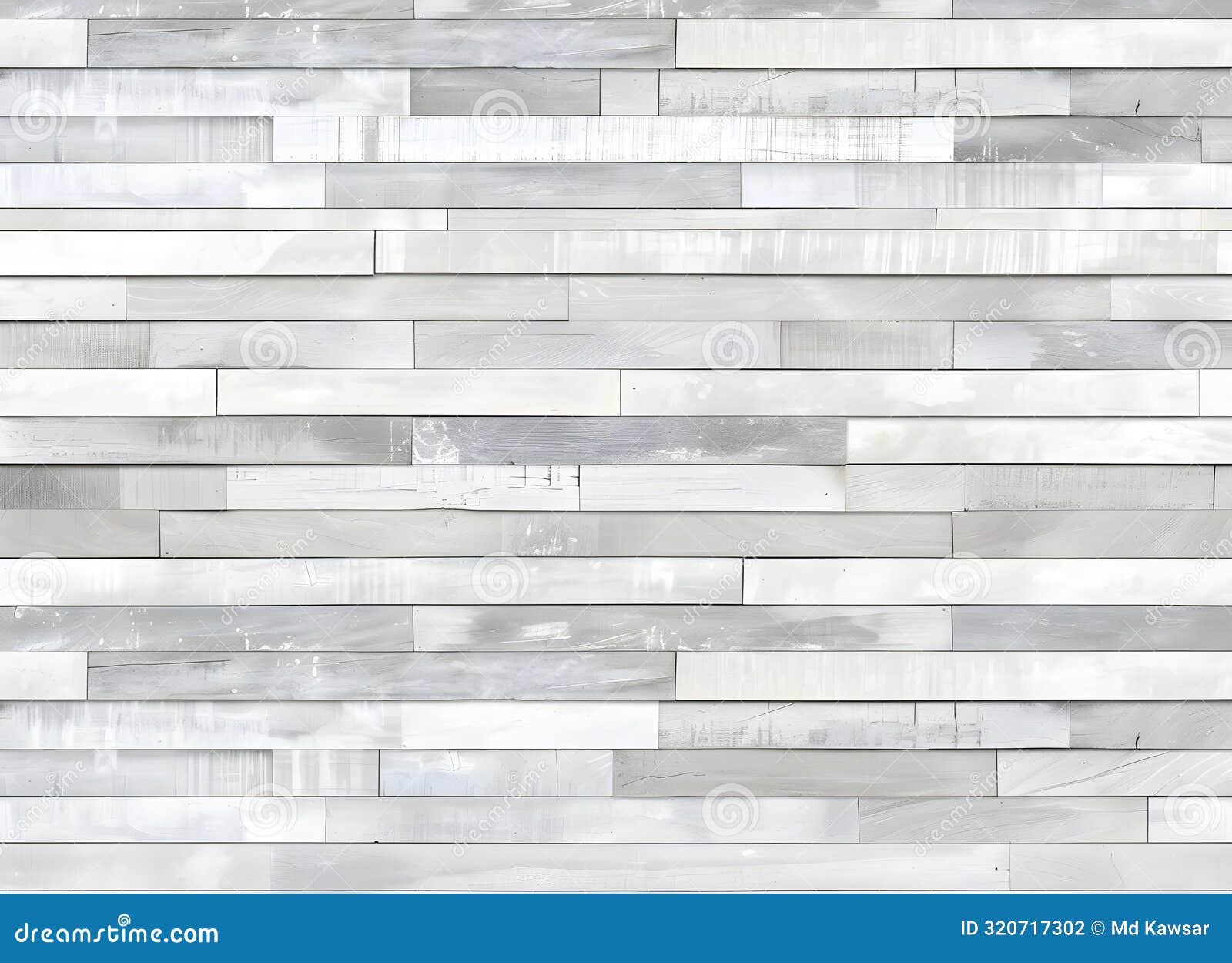 Seamless Whitewashed Wood Panel Wall Background Stock Illustration ...
