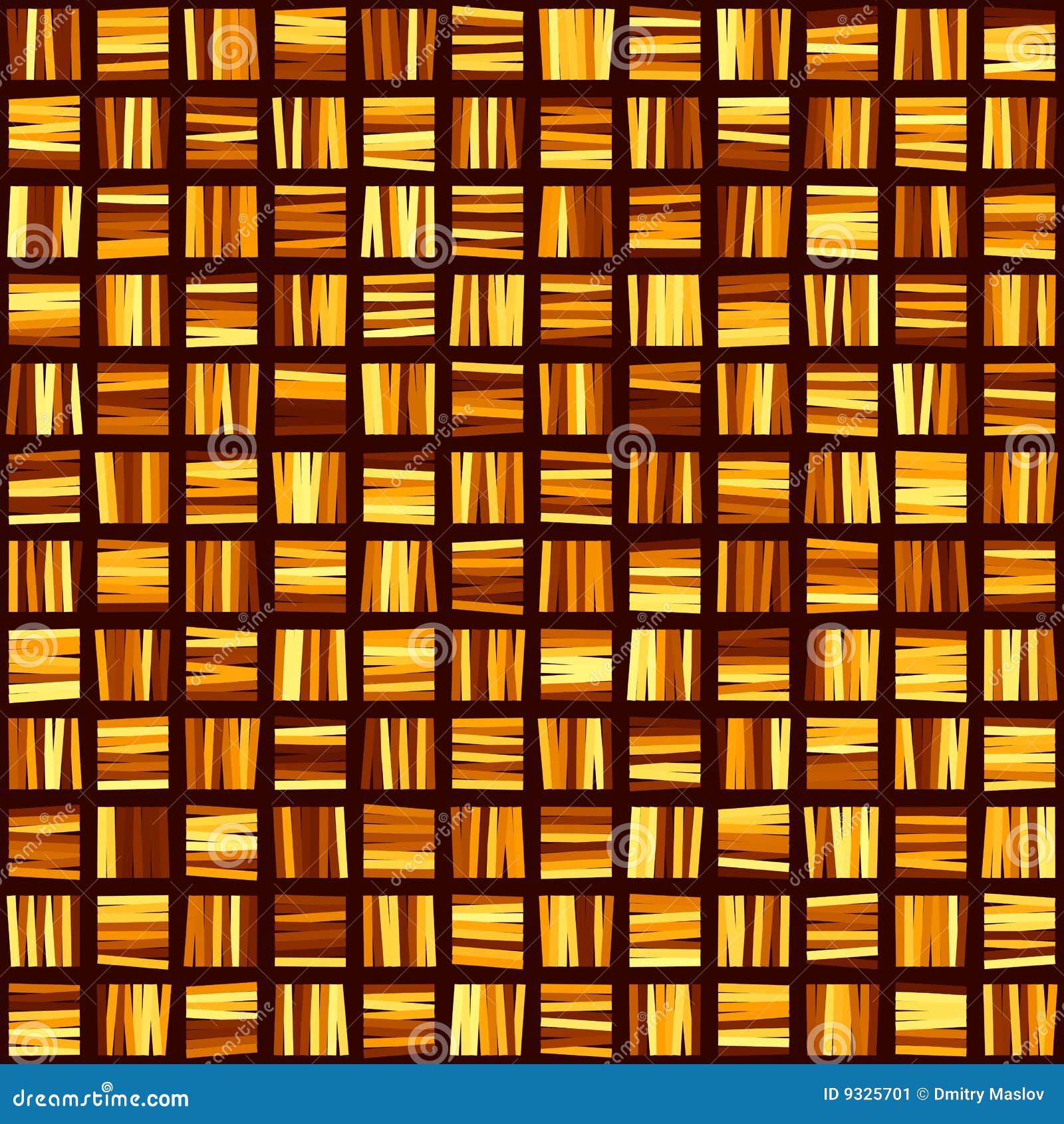 Seamless Wicker Pattern stock vector. Illustration of cell - 9325701