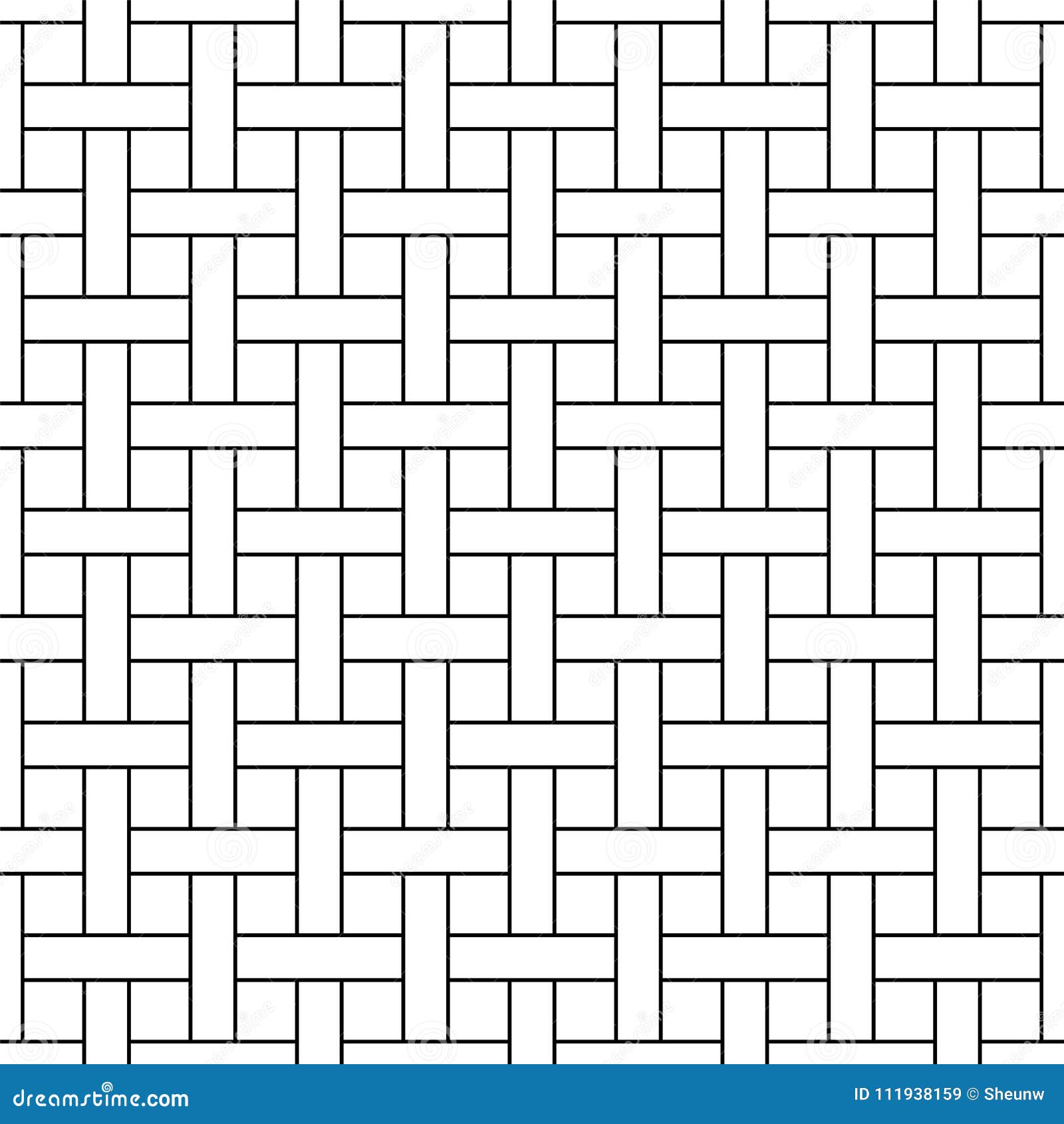 Seamless Wicker Pattern Cartoon Vector | CartoonDealer.com #9325701