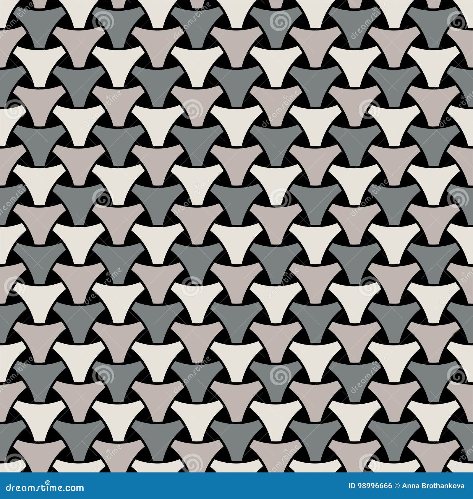 Seamless Weaving Triangle Squama Surface Pattern Stock Vector ...