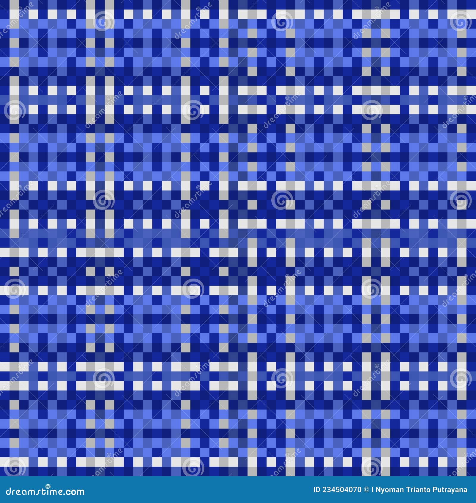 Seamless Winter Checkered Pattern Background Stock Vector ...