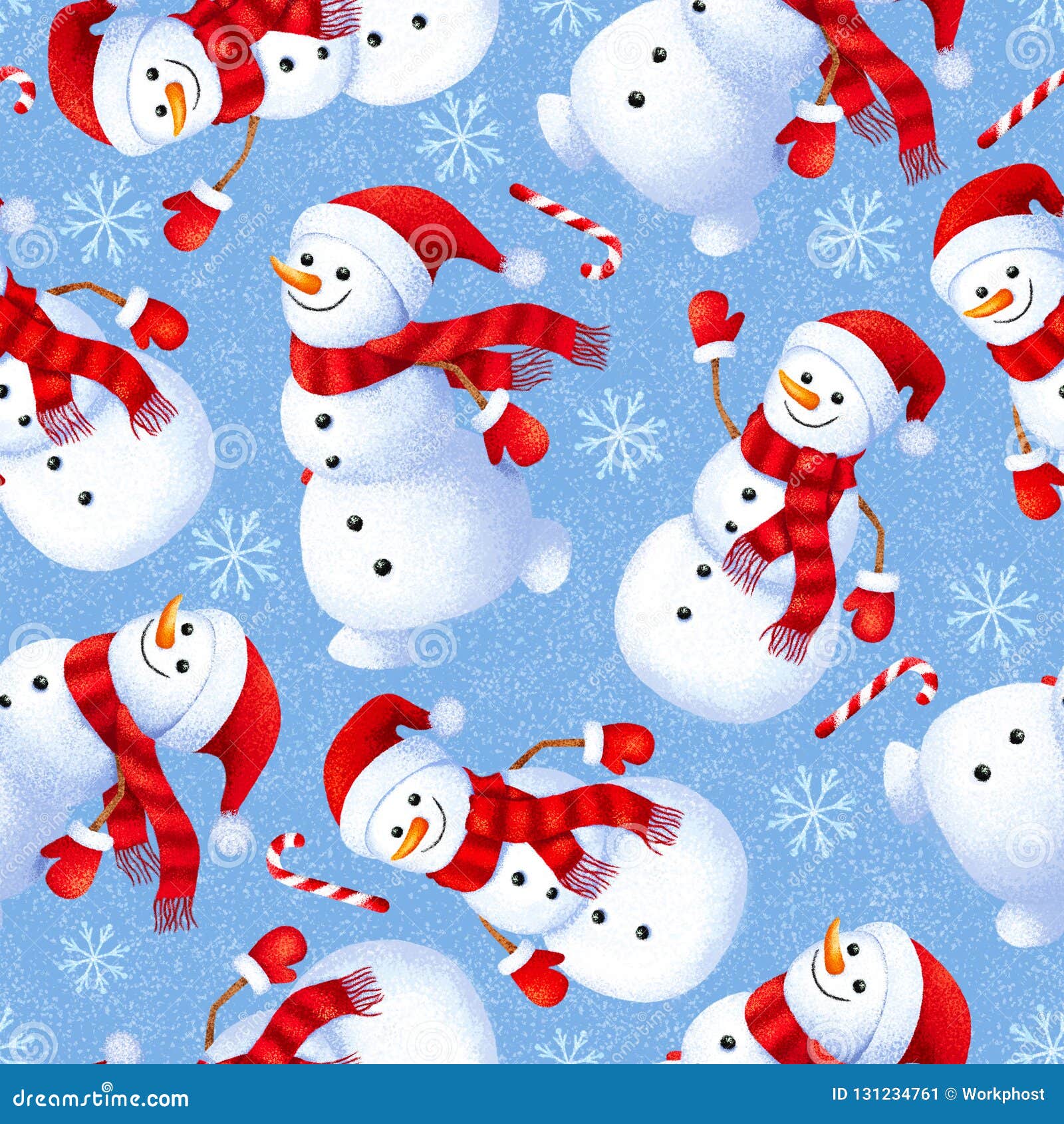 Snowman Background Vector Illustration | CartoonDealer.com #17380410