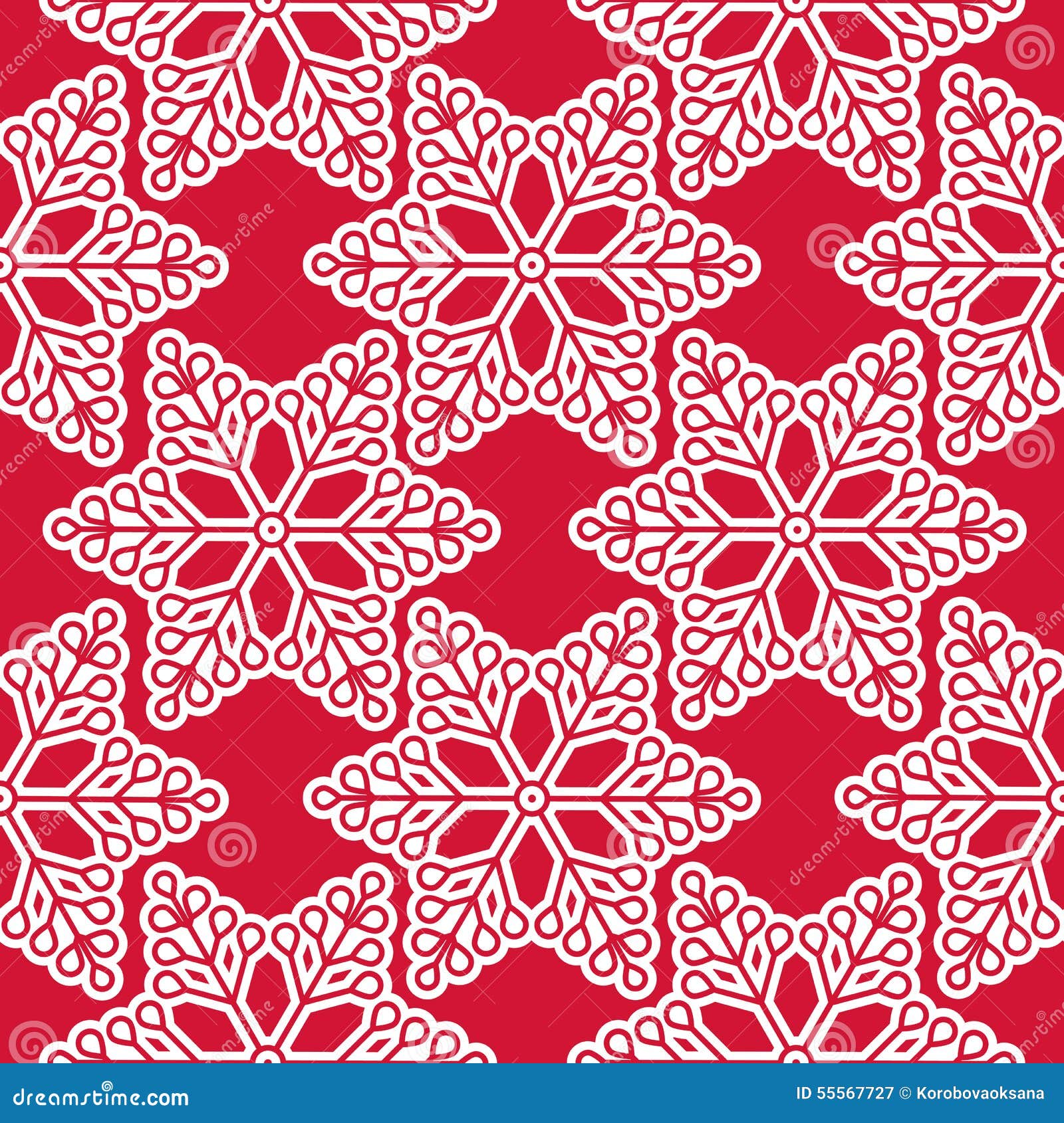 Seamless Winter Pattern with Snowflakes Stock Vector - Illustration of ...