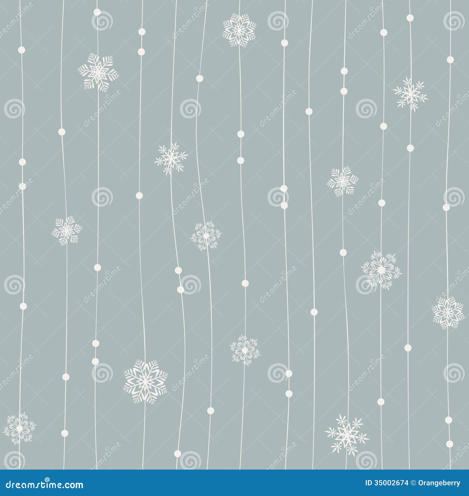 Seamless winter pattern stock vector. Illustration of frost - 35002674