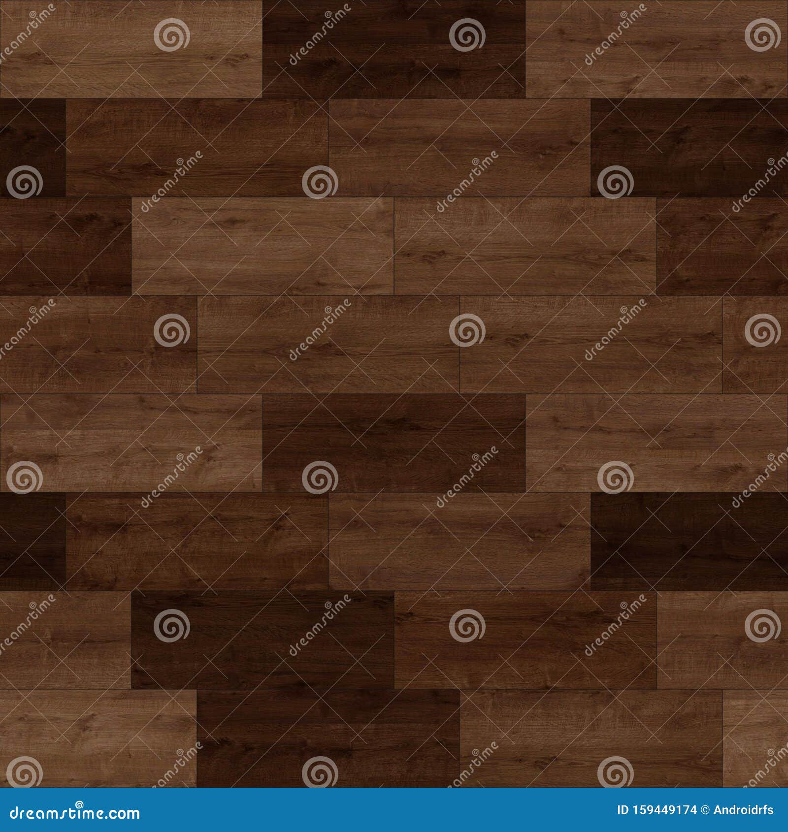 Seamless Wood Parquet Texture Linear Deep Brown Stock Illustration ...