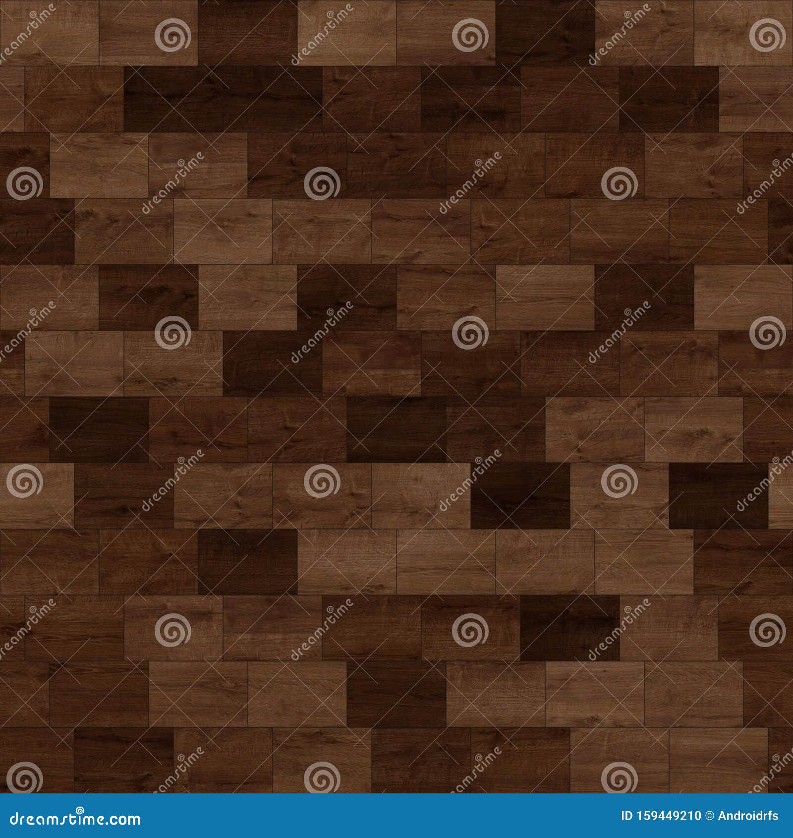 Seamless Wood Parquet Texture Linear Deep Brown Stock Illustration ...