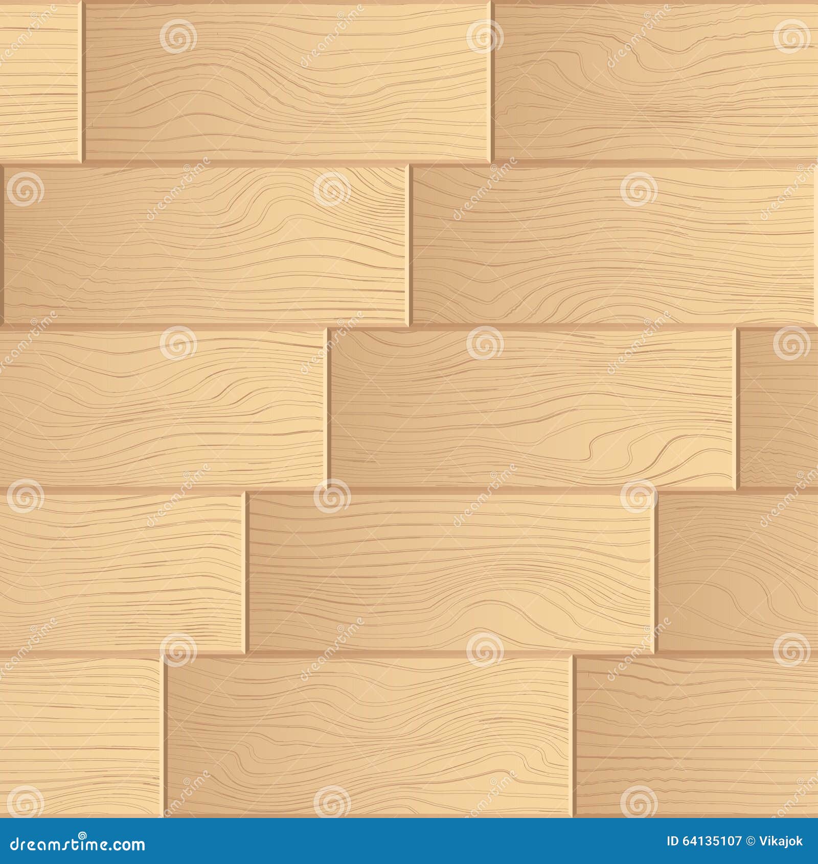 Seamless wood wall texture stock vector. Illustration of material ...