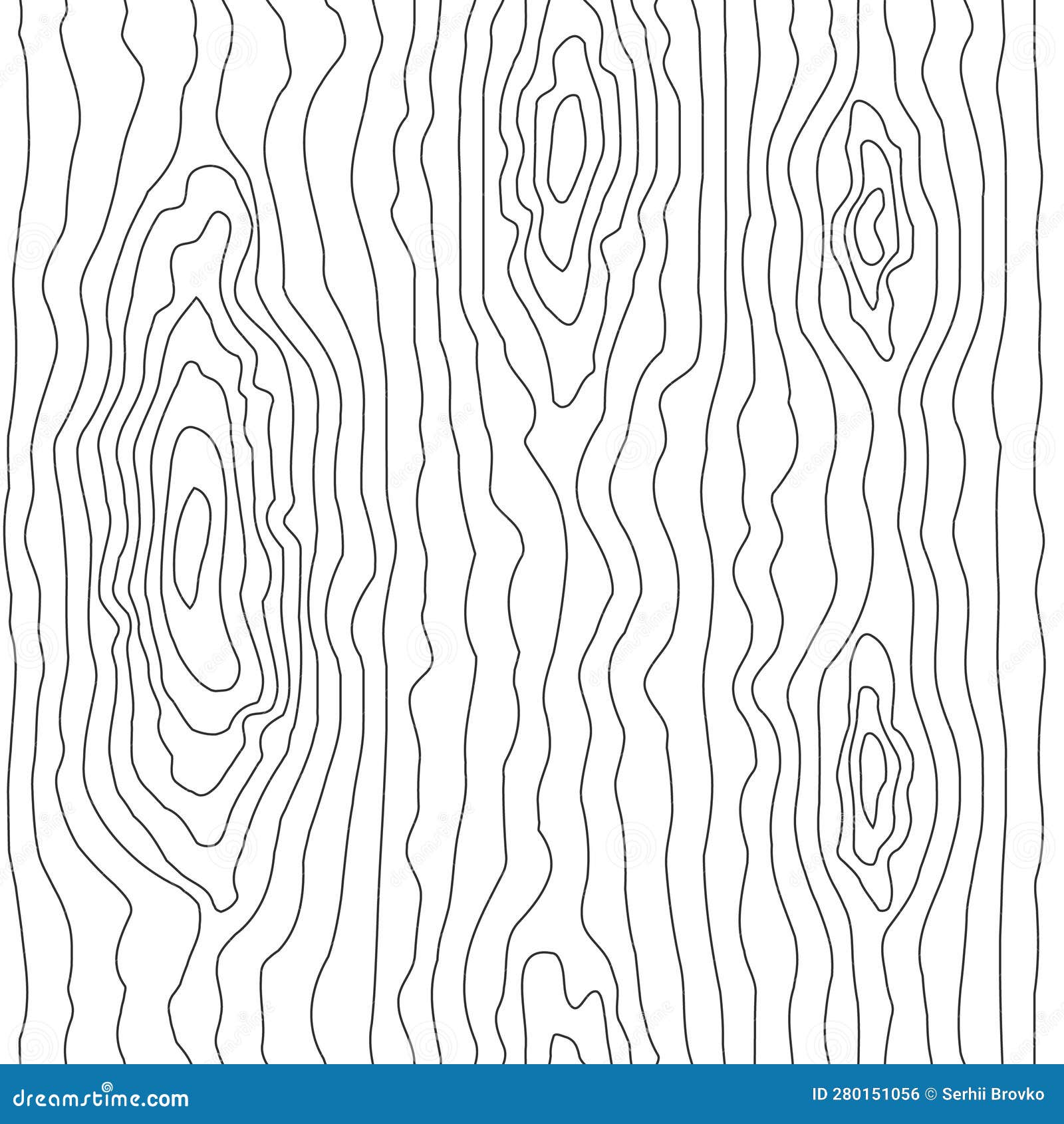 Seamless Wooden Pattern. Wood Grain Texture Stock Vector - Illustration ...