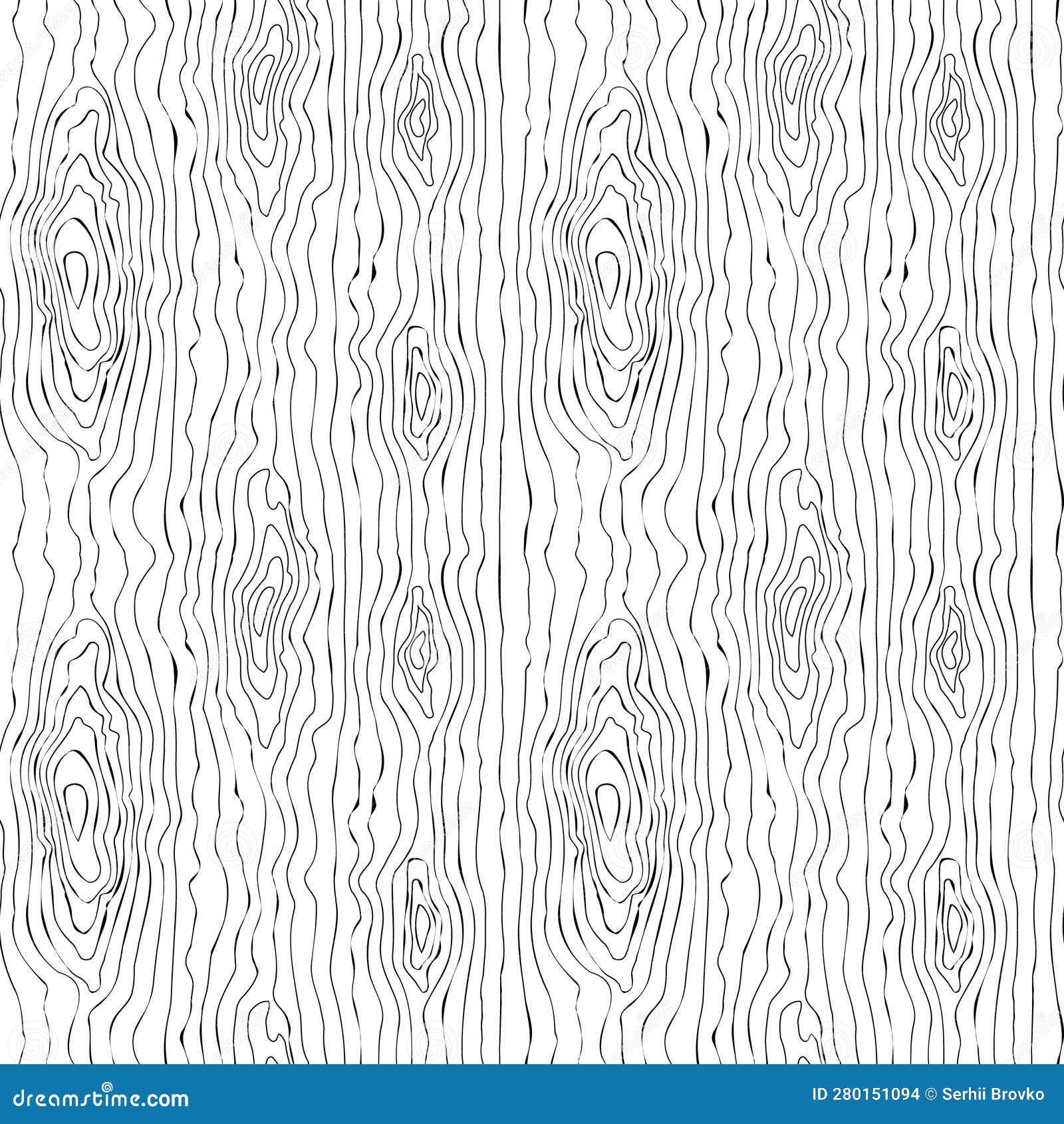 Seamless Wooden Pattern. Wood Grain Texture Stock Vector - Illustration ...