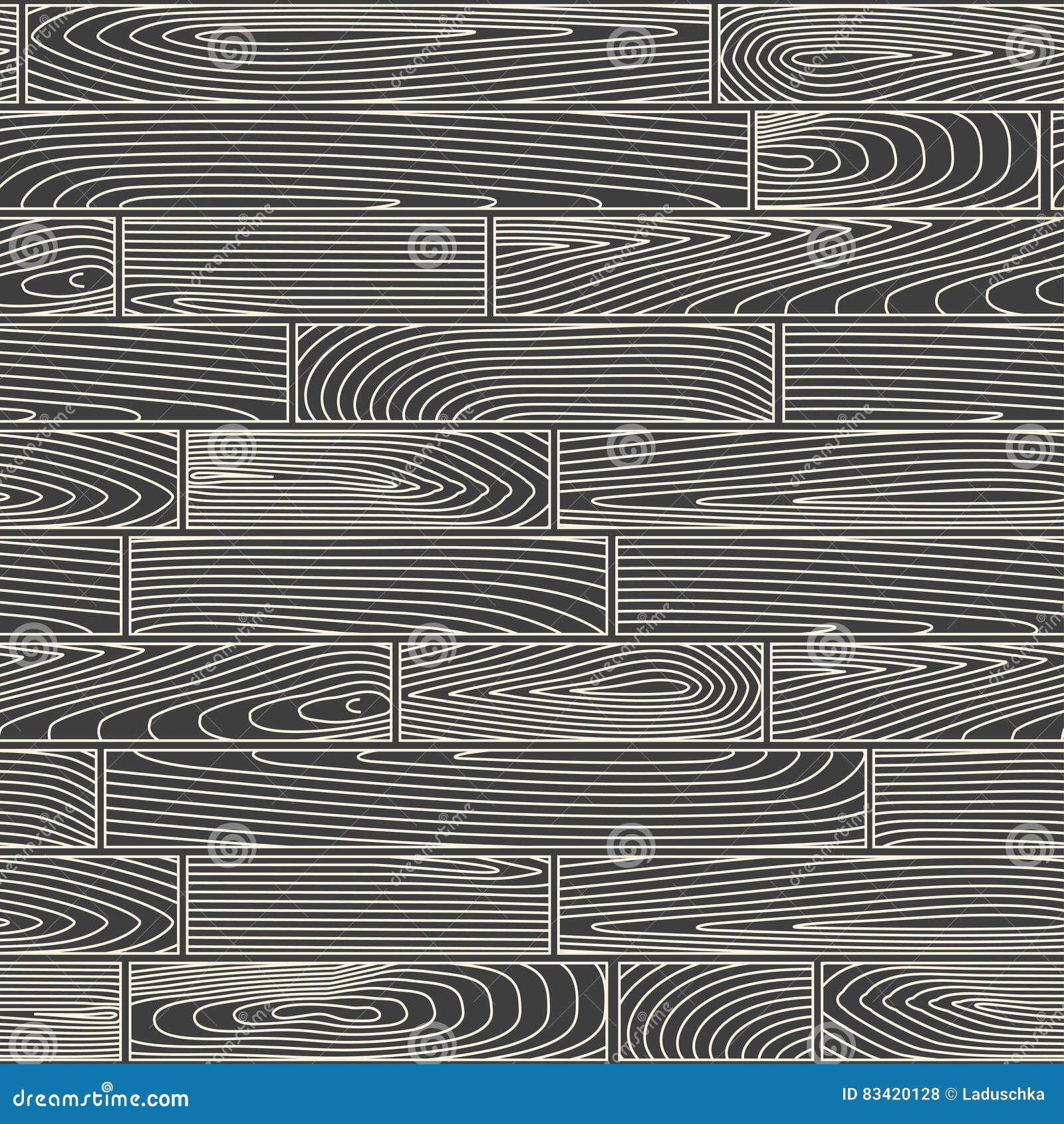 Seamless Wooden Planks Pattern Stock Vector - Illustration of wallpaper ...