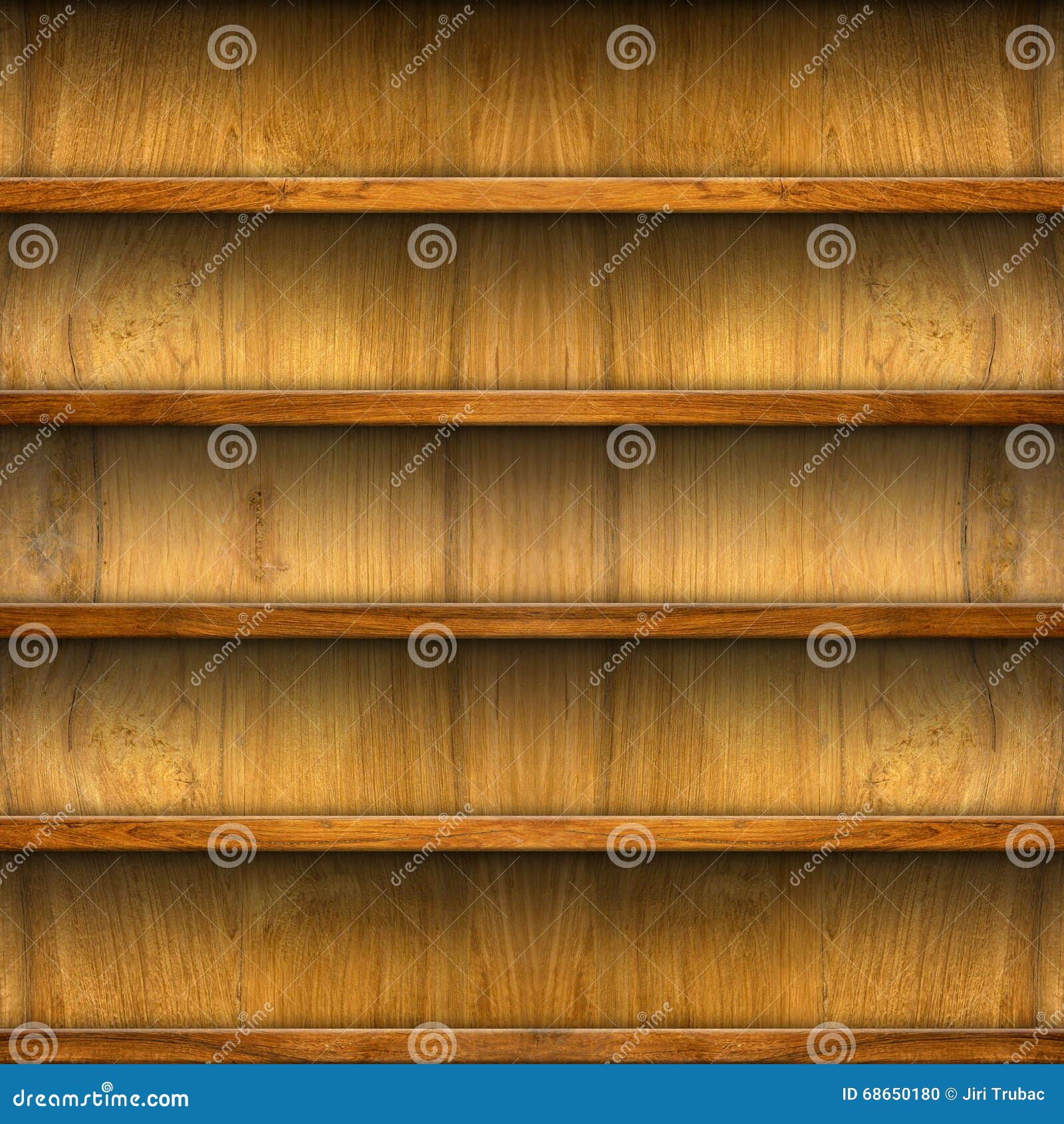 Seamless Wooden Shelves for Product Display Stock Photo - Image of deck ...