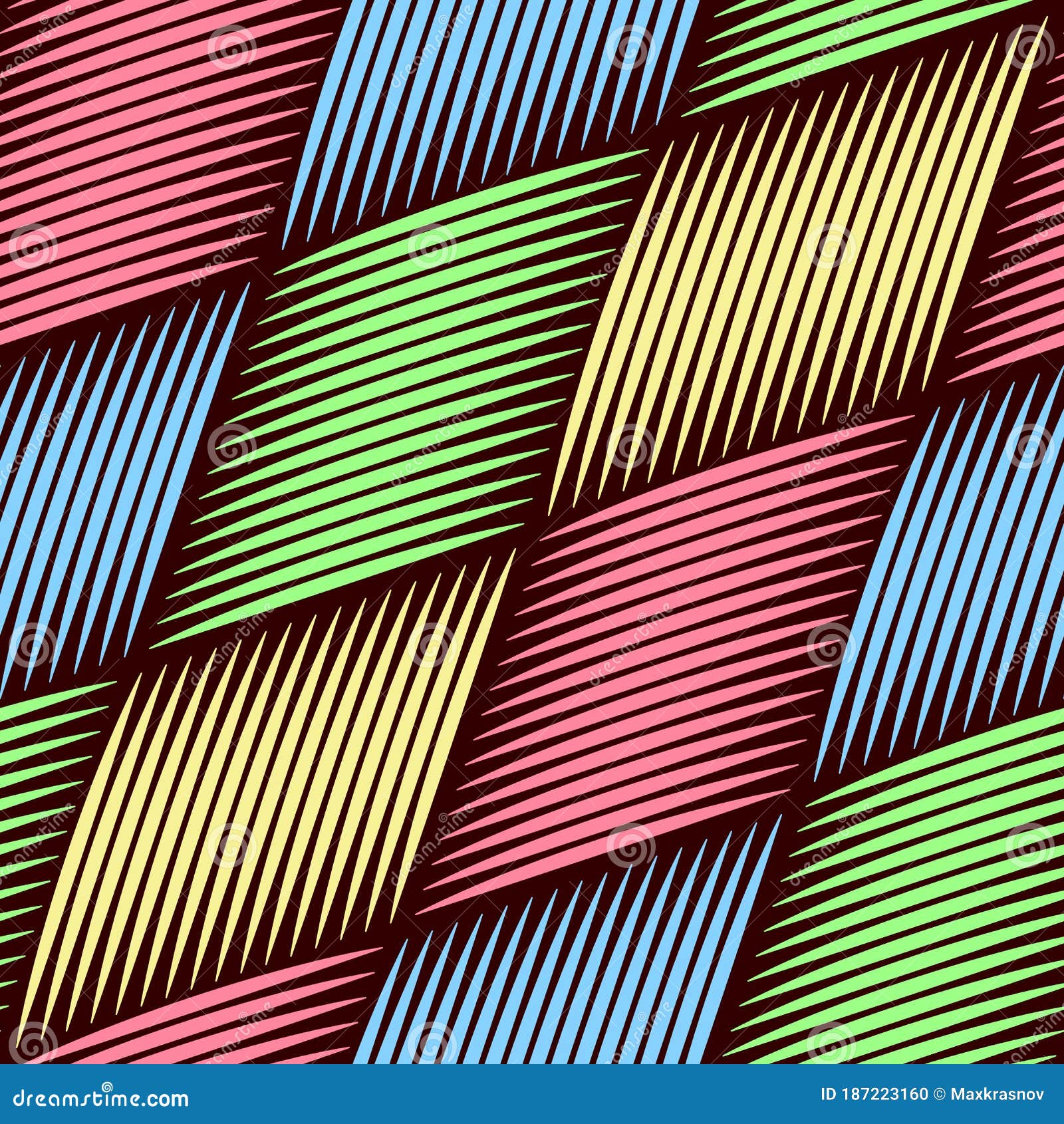 Seamless Woven Pattern. Abstract Textile Background Stock Vector ...