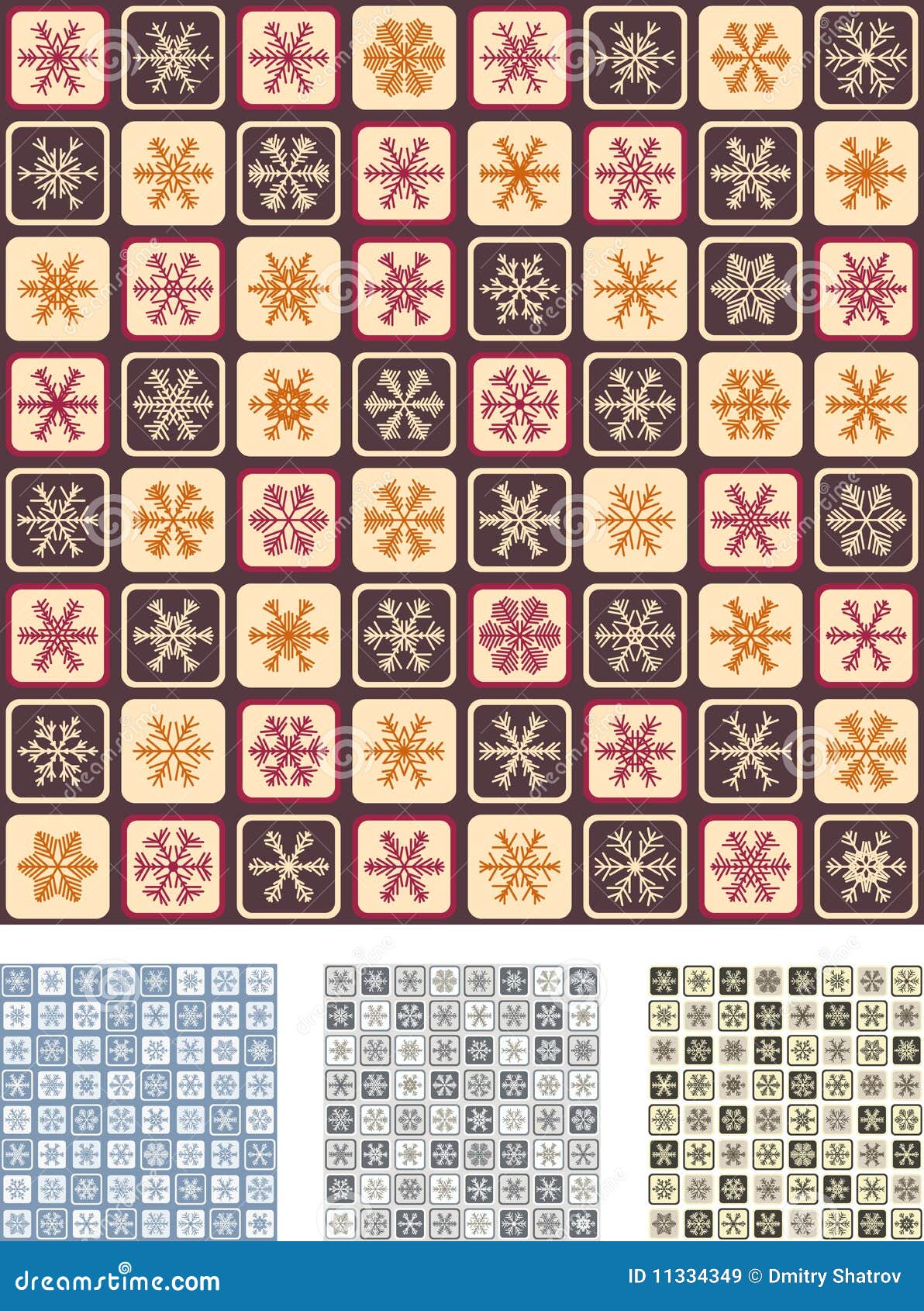 Seamless Wrapping Paper. Set #2 Stock Vector - Illustration of ...