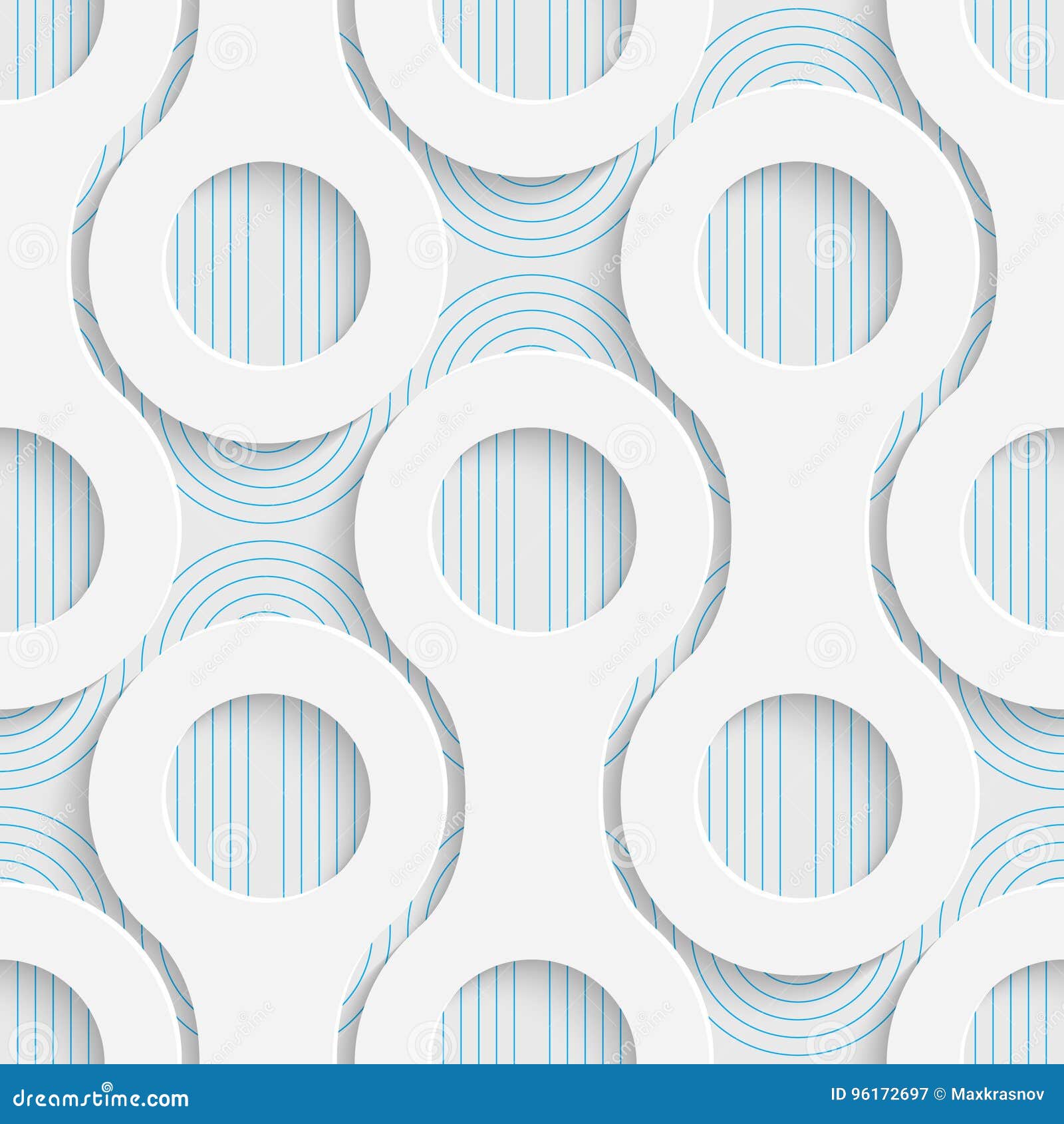 Seamless Wrapping Pattern. Abstract Tracery Background Stock Vector ...