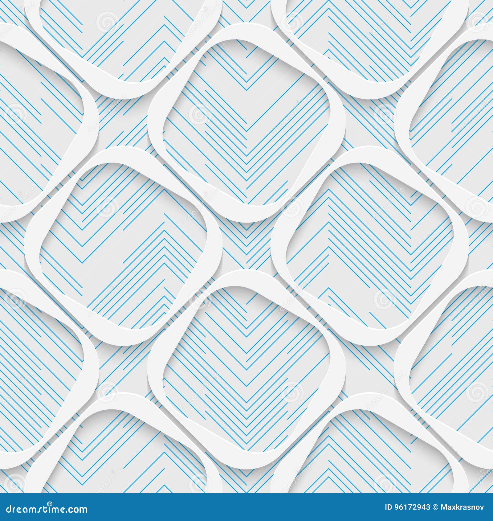 Seamless Wrapping Pattern. Abstract Tracery Background Stock Vector ...