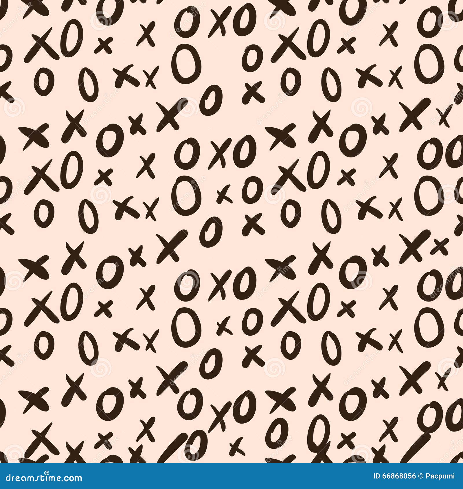 Seamless xo pattern stock illustration. Illustration of fabric - 66868056