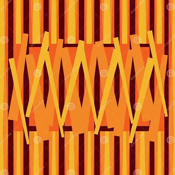 Seamless Yellow and Orange Line Stock Vector - Illustration of artistic ...