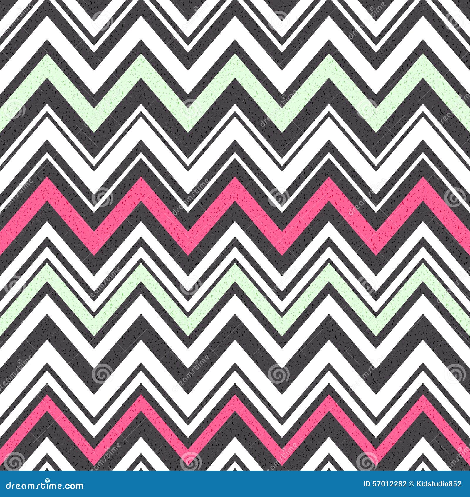 Seamless Zig Zag Stripes Pattern Stock Vector - Illustration of grunge ...