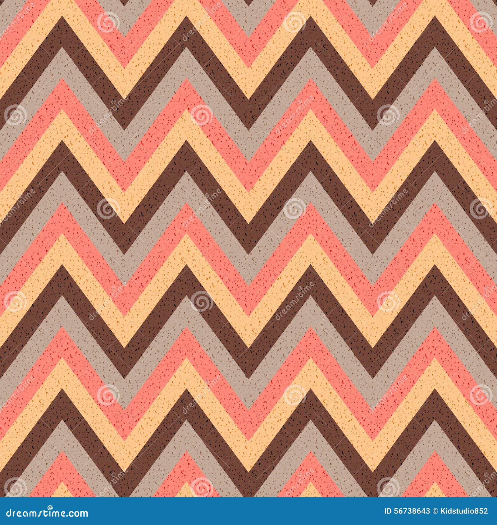 Seamless Zigzag Stripes Pattern Stock Vector - Illustration of artistic ...