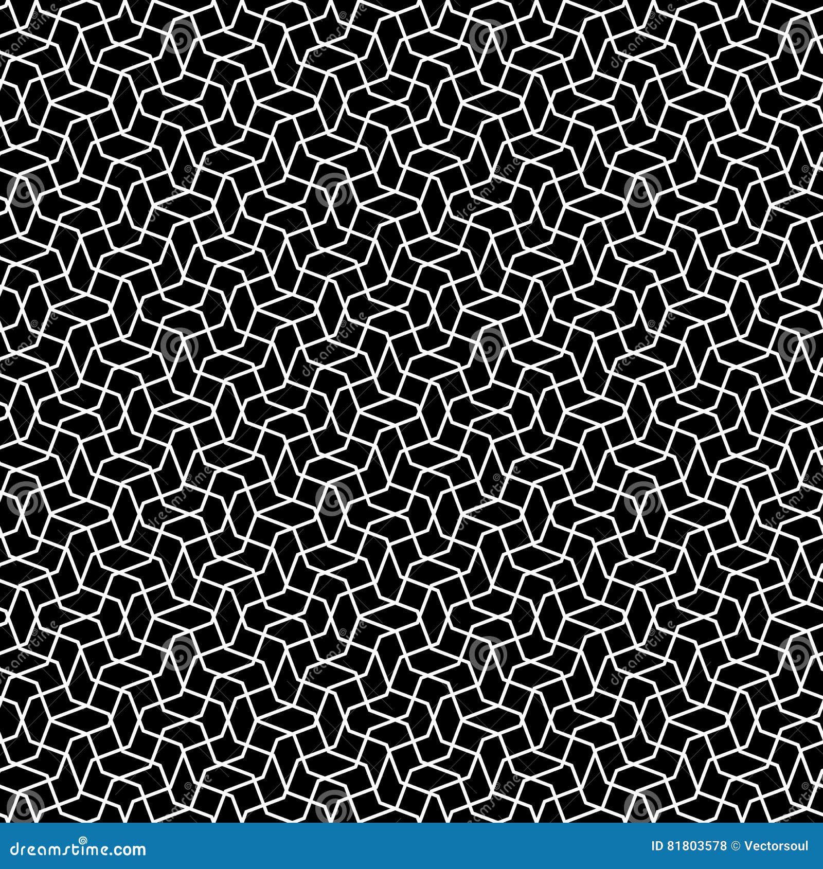 Seamlessly Repeatable Geometric Pattern - Abstract Monochrome Ba Stock ...