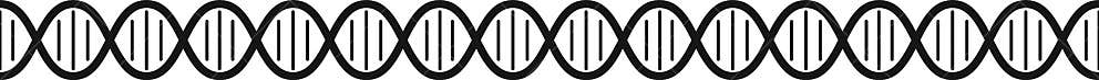 Seamlessly Repeating DNA Helix Pattern Creating a Continuous Chain ...