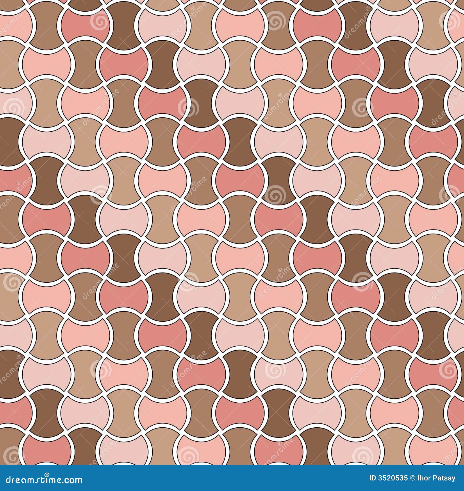 Seamlessly Tiles Cartoon Vector | CartoonDealer.com #3520535