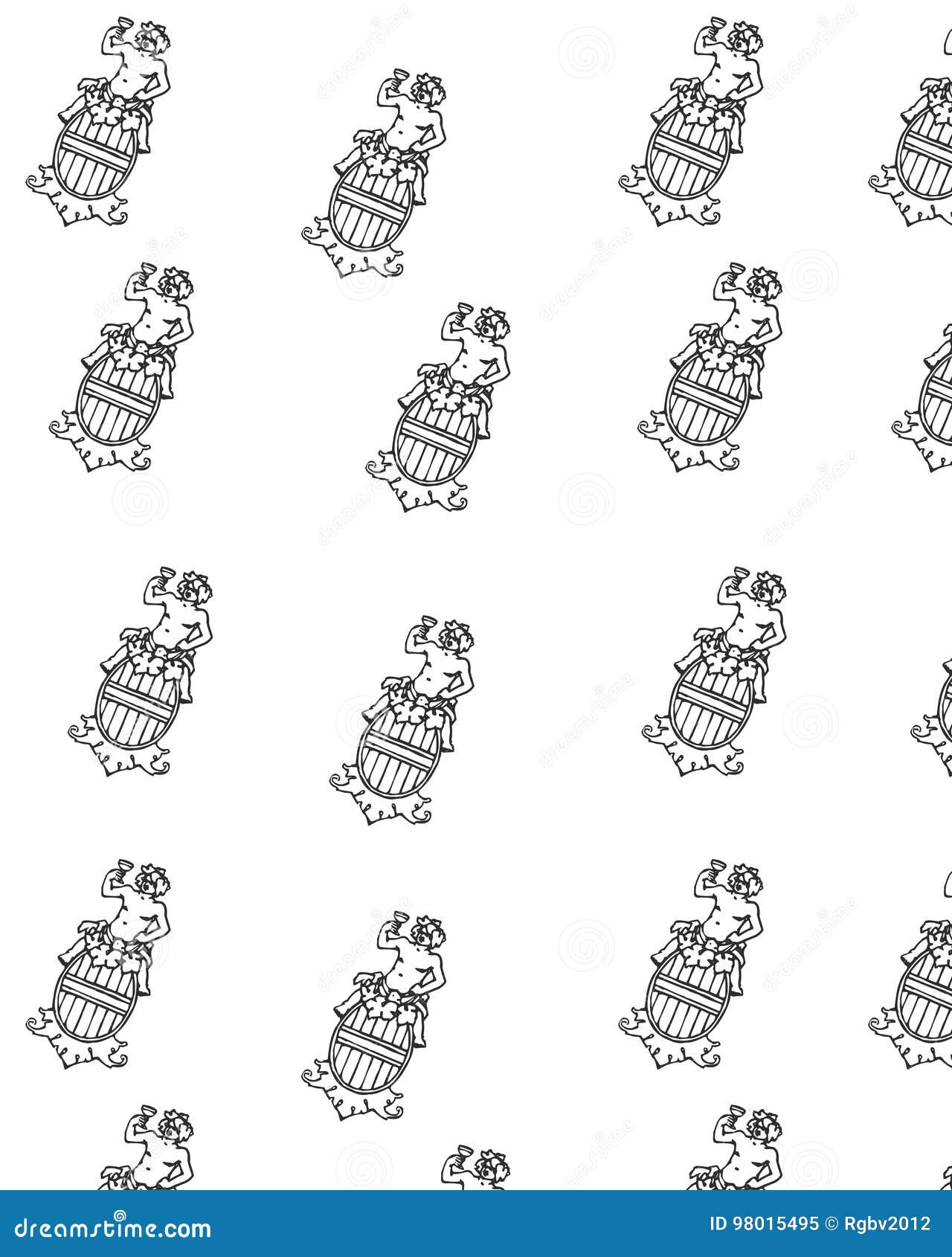 Seamlesss Background Cartoon Vector | CartoonDealer.com #98015443