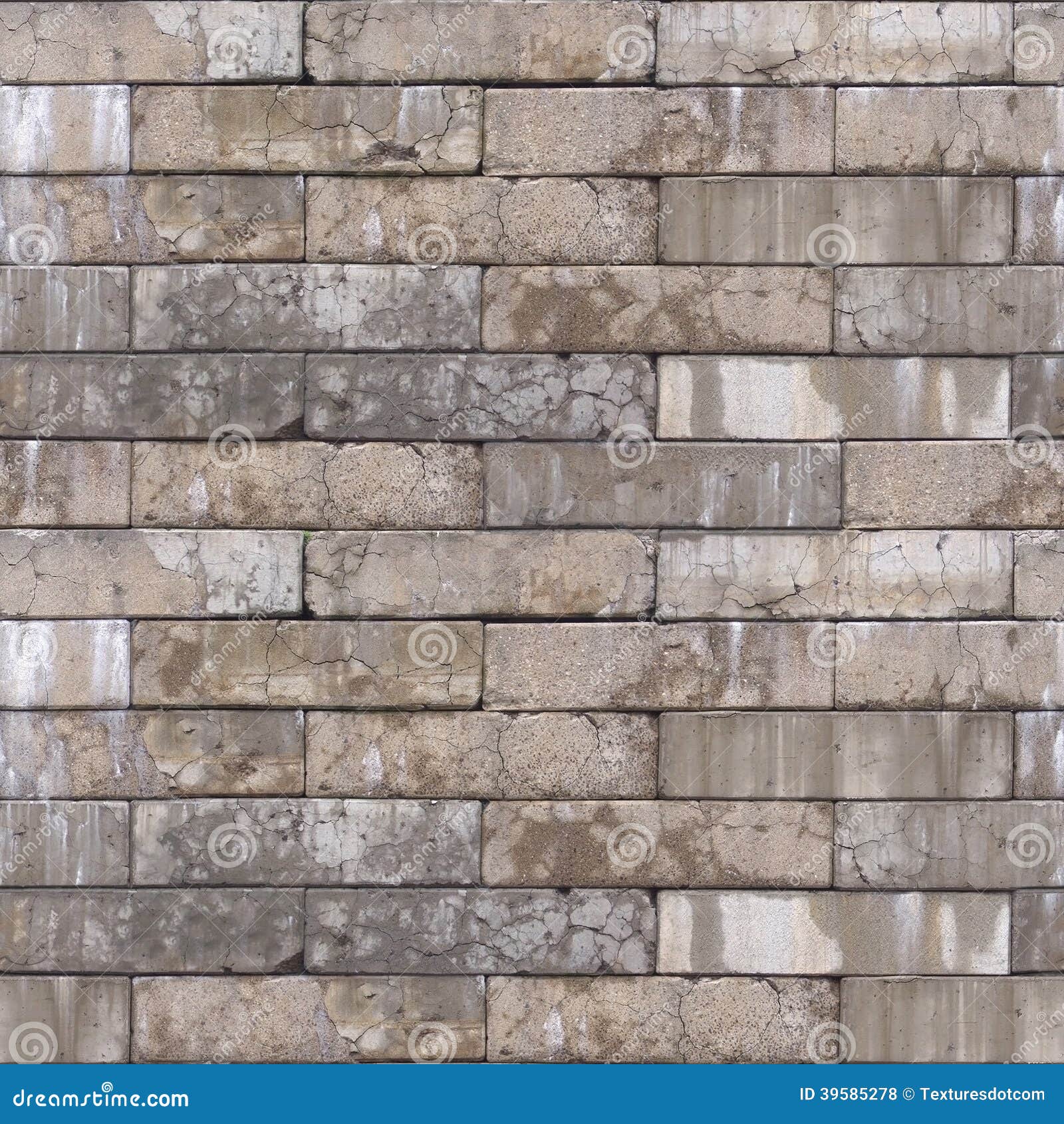 Seamlss Dirty Concrete Blocks Stock Photo - Image of block, cracked ...