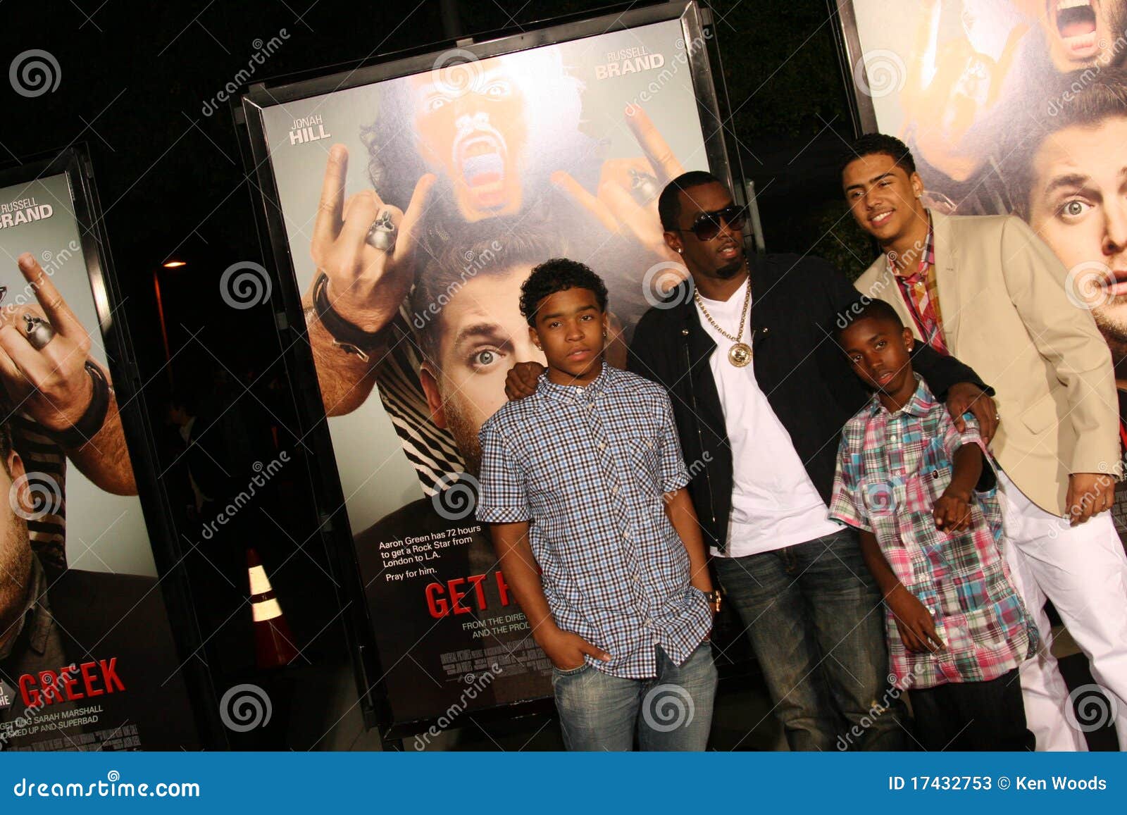 Sean Combs and his Sons #2 editorial stock photo. Image of family ...