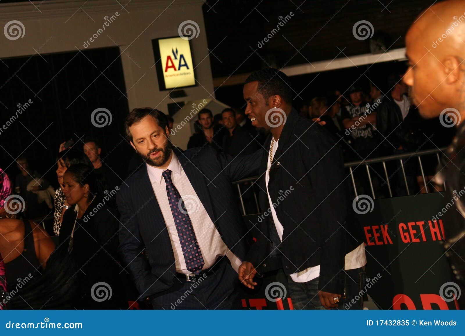 Sean Combs and Judd Apatow editorial image. Image of star - 17432835