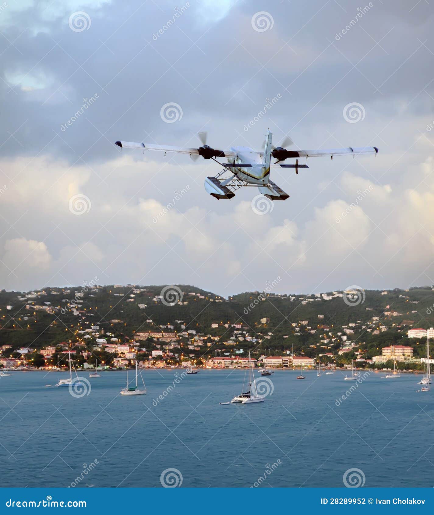 Seaplane taking off stock photo. Image of virgin, takeoff - 28289952