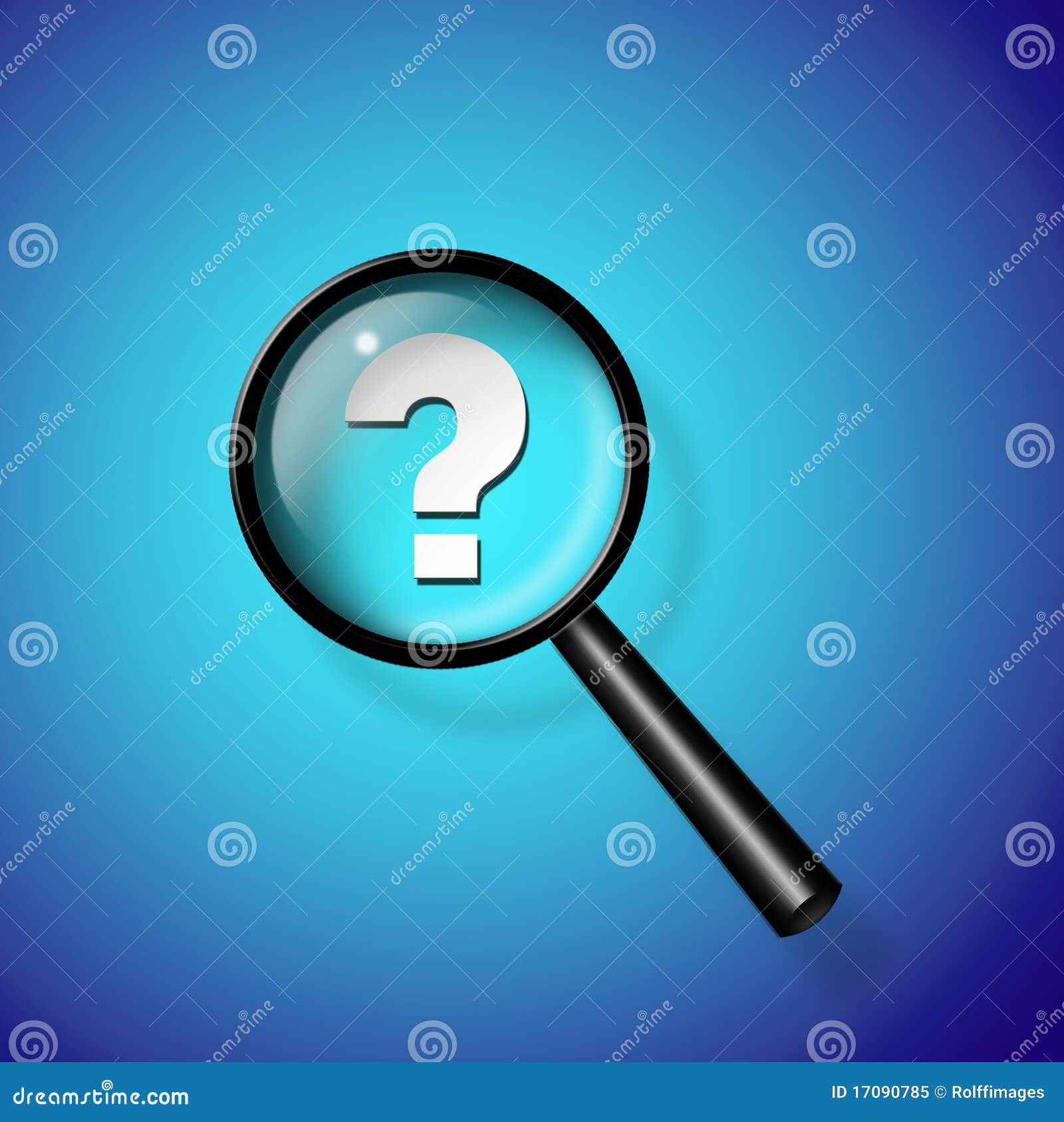 Search stock illustration. Illustration of magnify, internet - 17090785