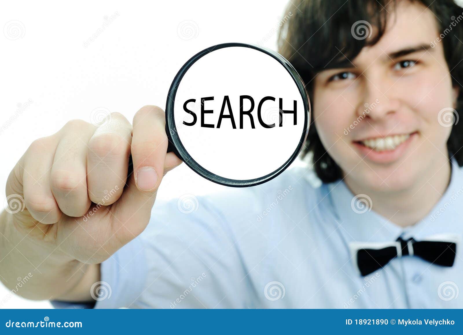 Magnifier With Word Search Stock Photo | CartoonDealer.com #21831018