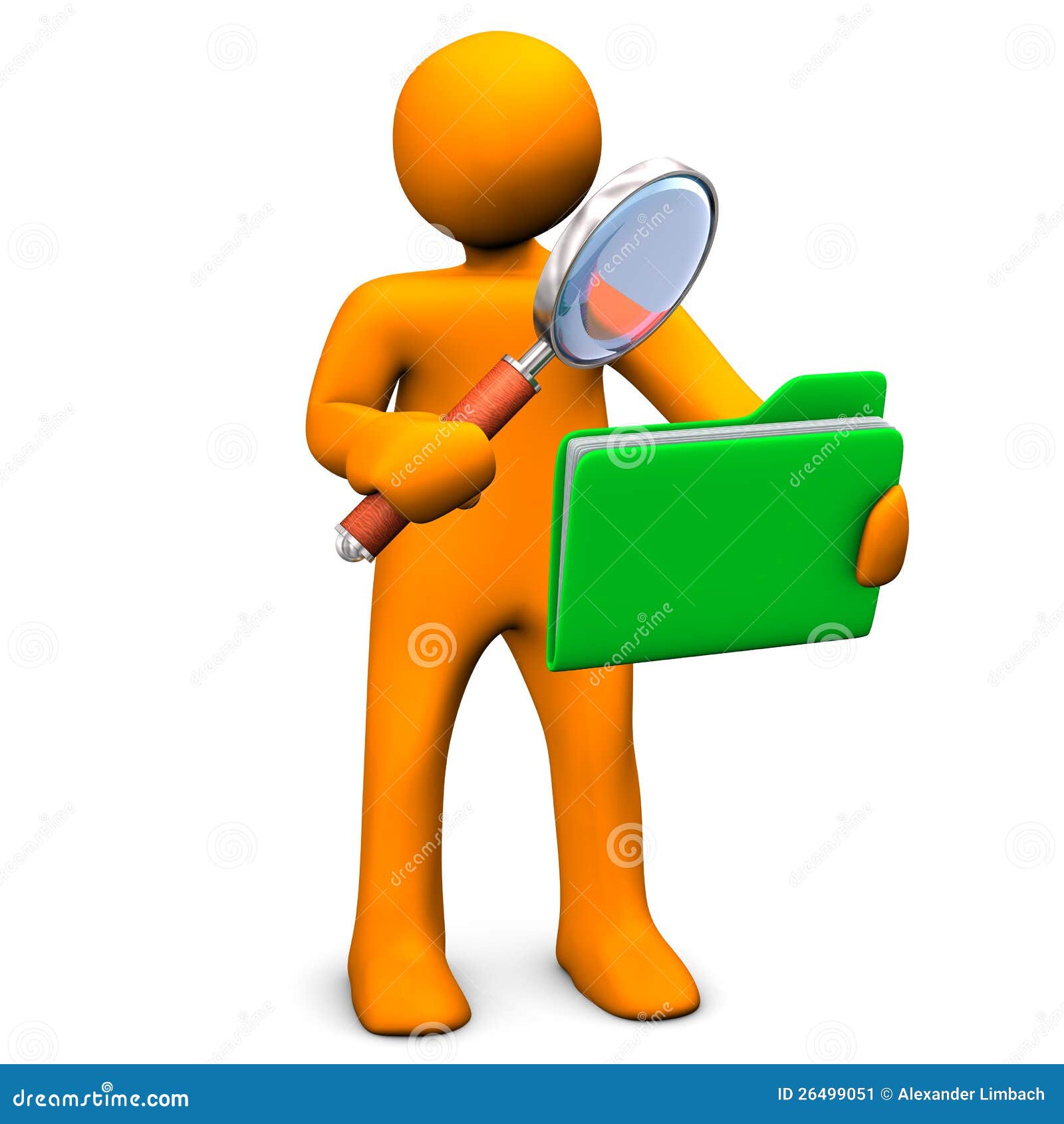 Search stock illustration. Illustration of character - 26499051