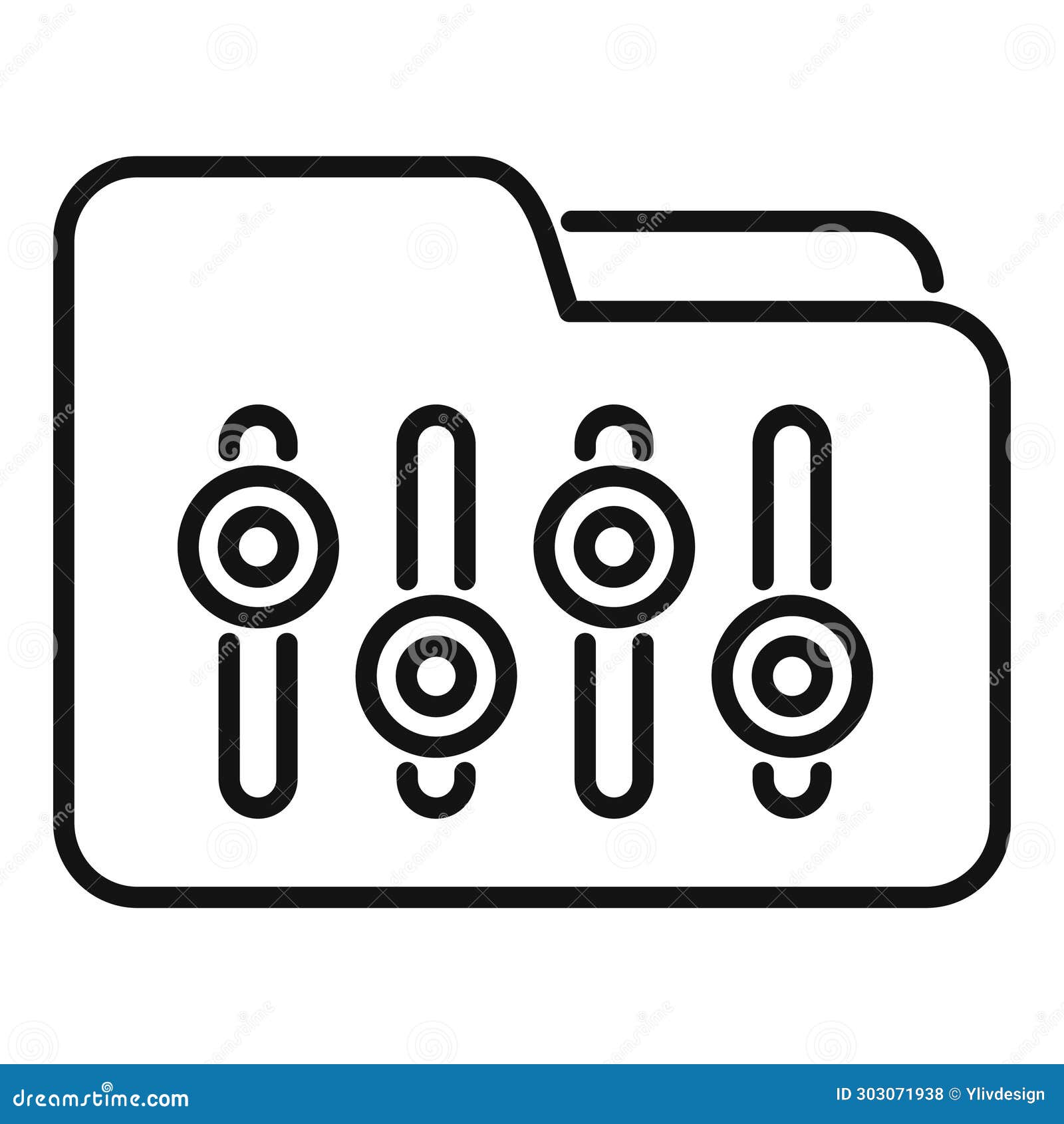 Outline Arrange Vector Icon. Isolated Black Simple Line Element ...