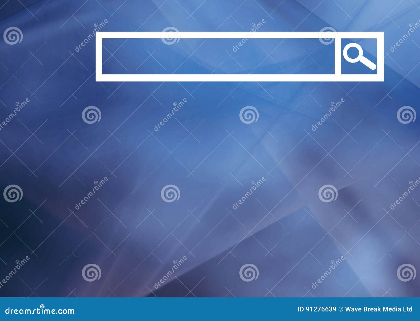 Search Bar with Abstract Background Stock Illustration - Illustration ...