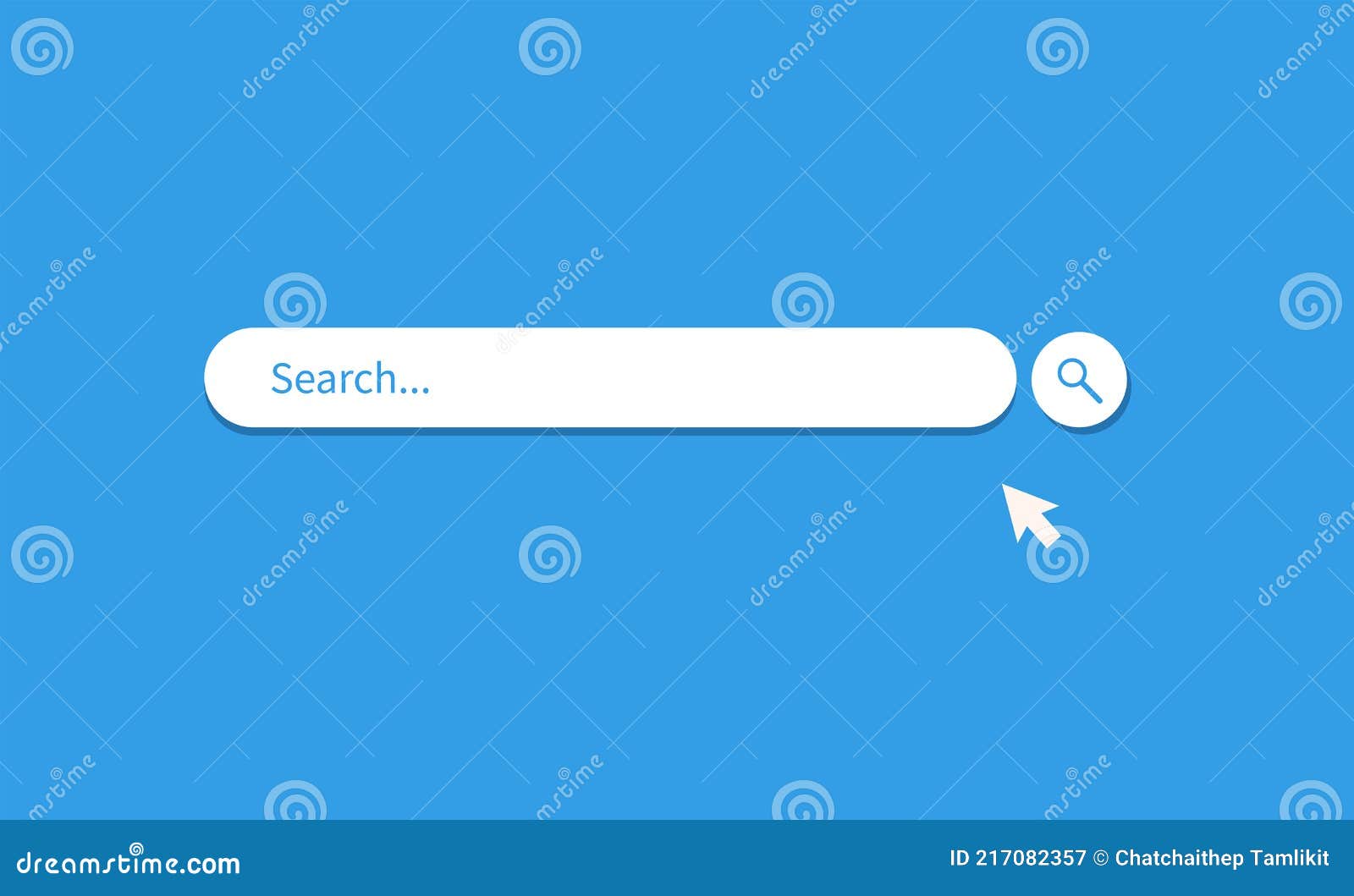 Search Bar Design Element. Search Bar for Website and UI, Mobile Apps ...