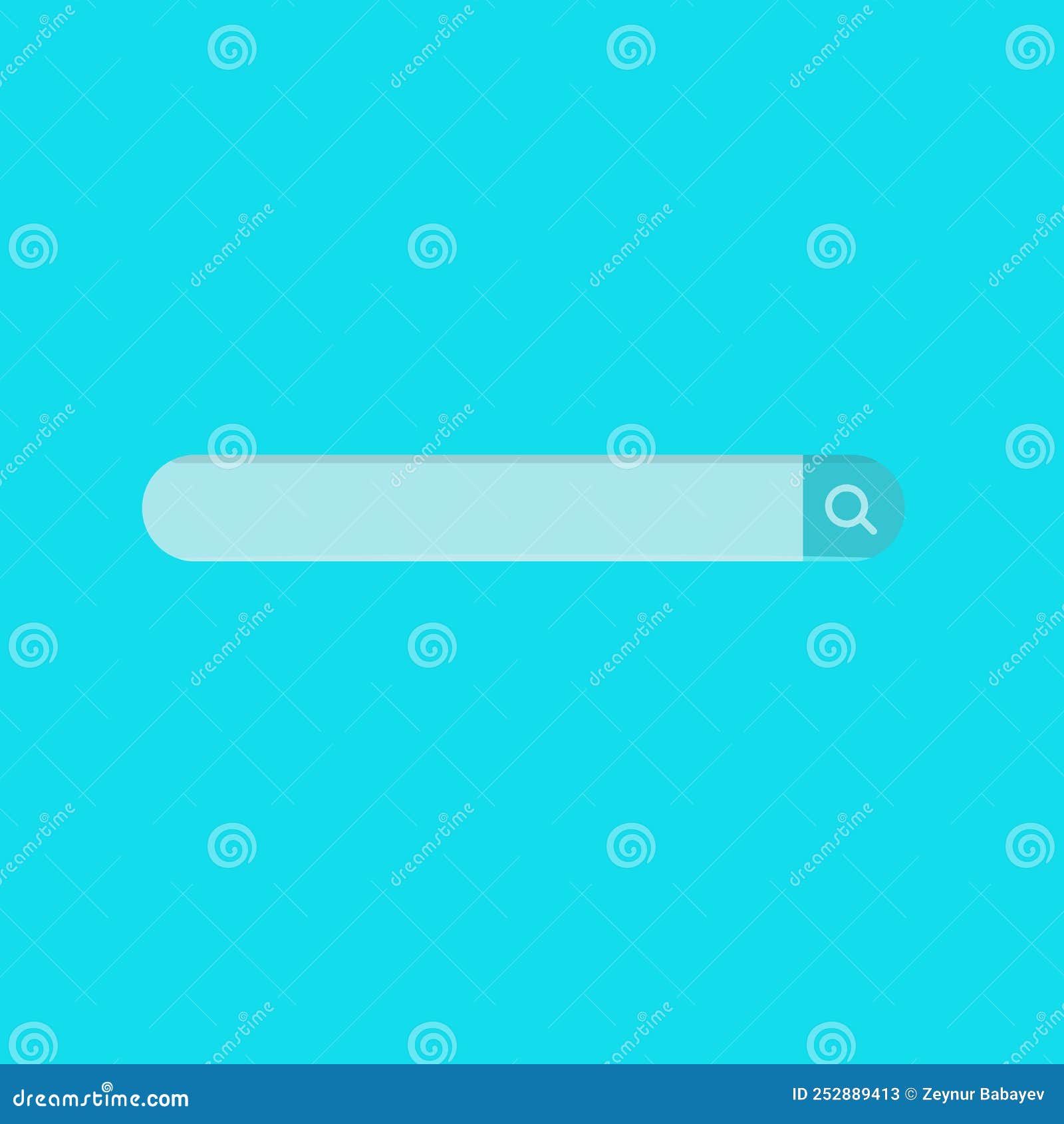 Search Bar Design for Yor Web Design. Stock Vector - Illustration of ...