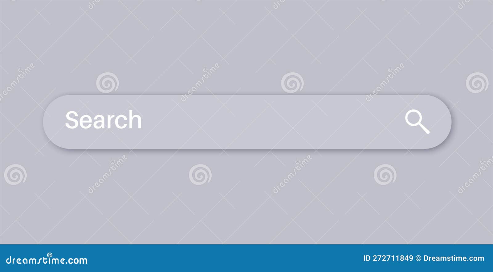 Search box control stock vector. Illustration of design - 272711849