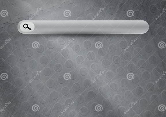 Search Bar with Grey Background Stock Illustration - Illustration of ...