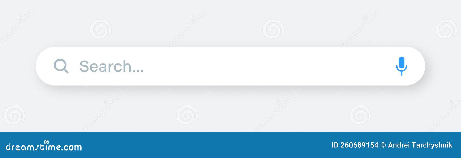 Search Bar with Round Corners. Internet Browser Engine with Search Box ...