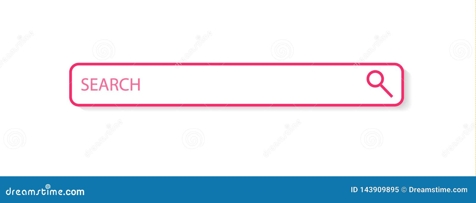 Search bar, set of search stock vector. Illustration of background ...