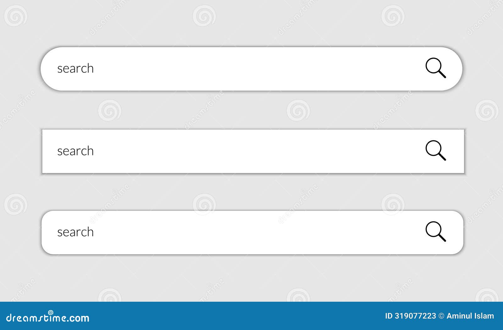 Search Bar for User Interface, Web, Ui, Search Box with Shadow, Quick ...