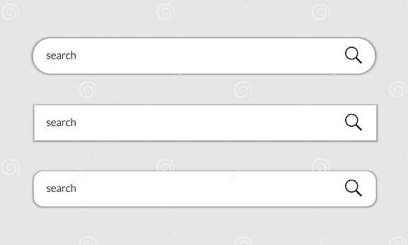 Search Bar for User Interface, Web, Ui, Search Box with Shadow, Quick ...