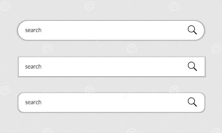 Search Bar for User Interface, Web, Ui, Search Box with Shadow, Quick ...