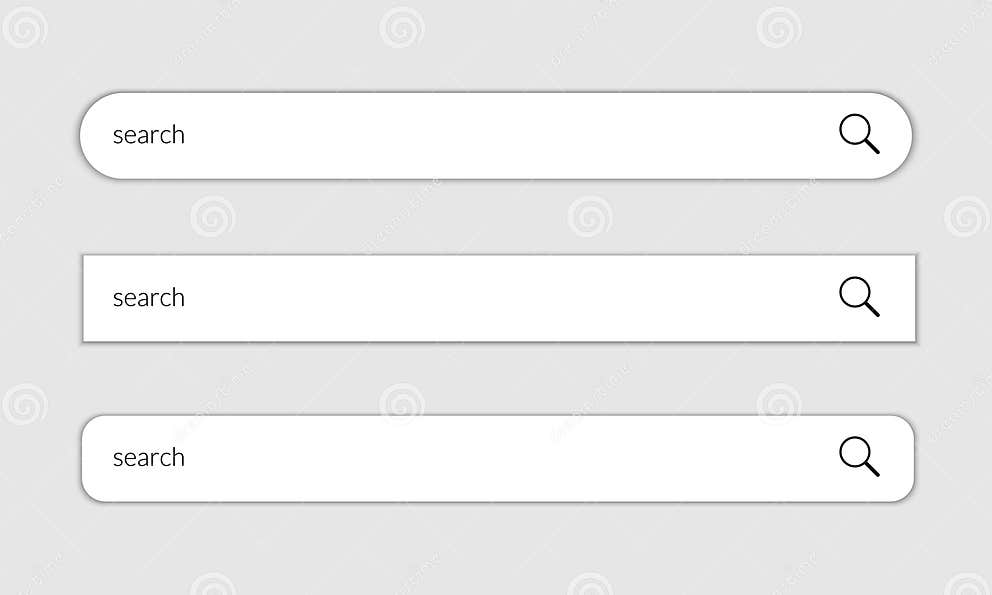 Search Bar for User Interface, Web, Ui, Search Box with Shadow, Quick ...