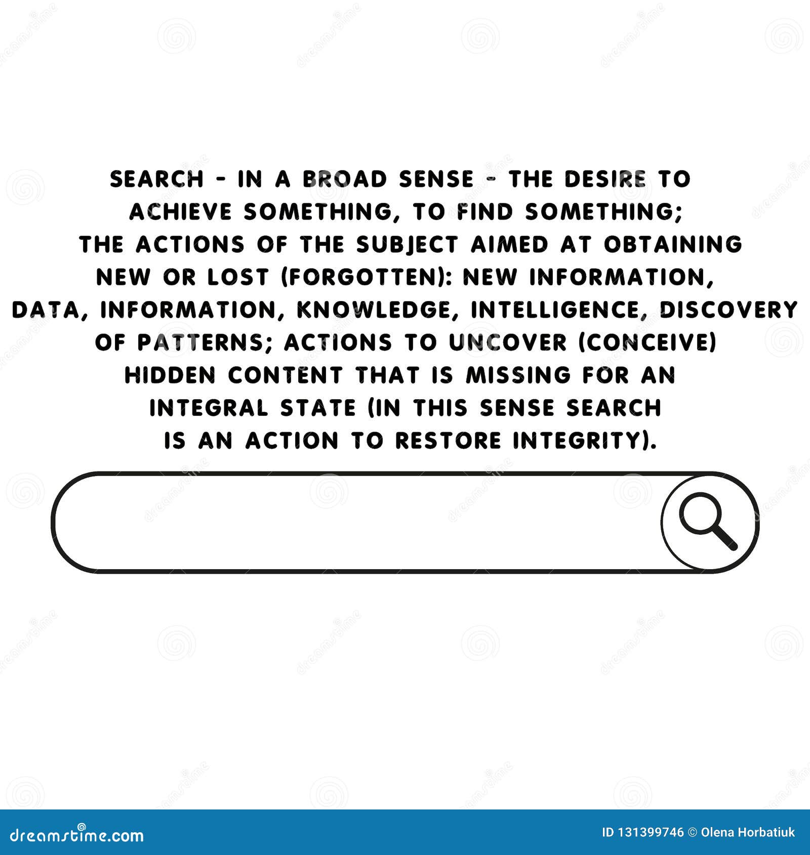 Search Bar Vector Element Design,search Box Template Isolated on White ...