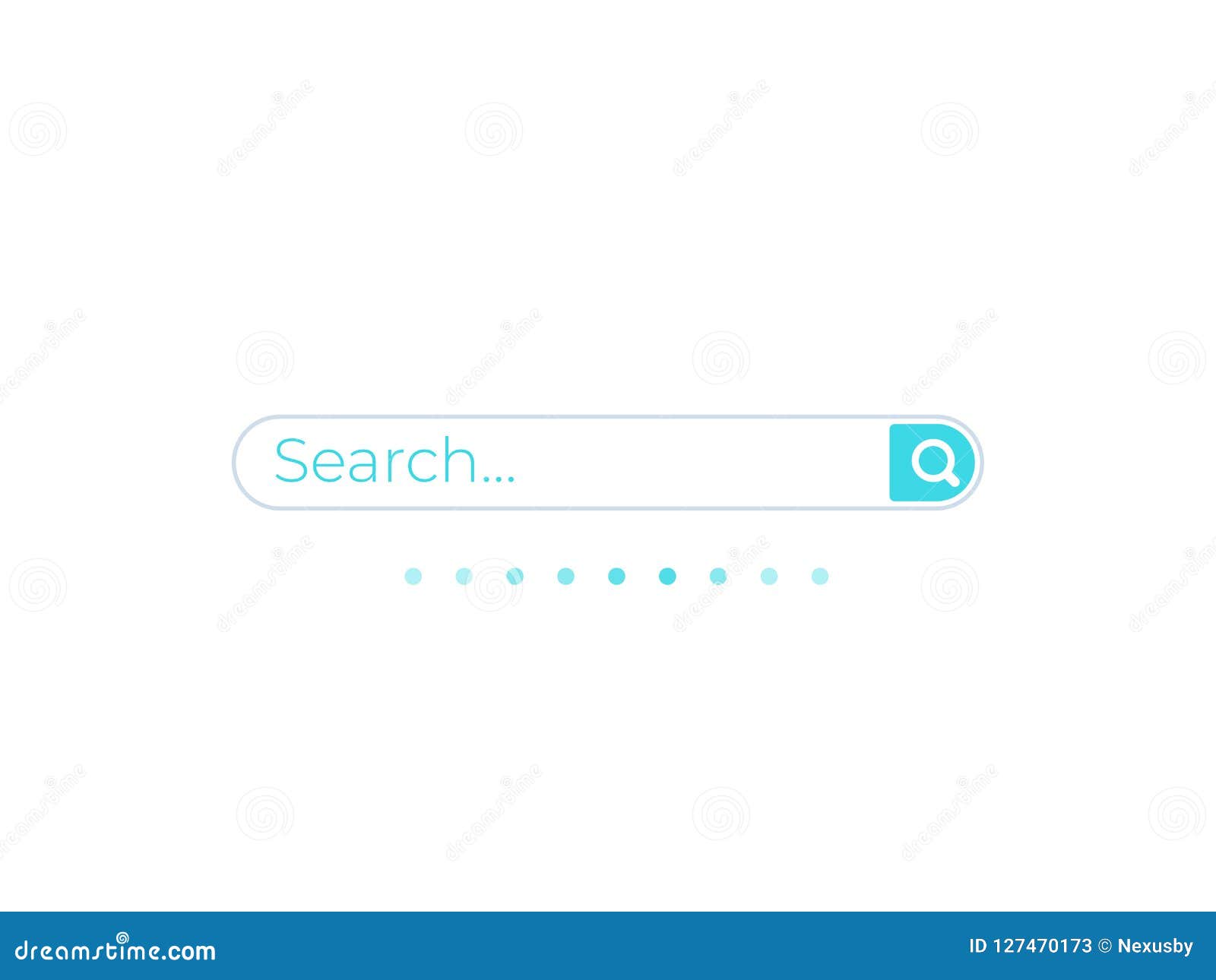 Search Bar Vector Template for Ui, Web and Apps Stock Vector ...