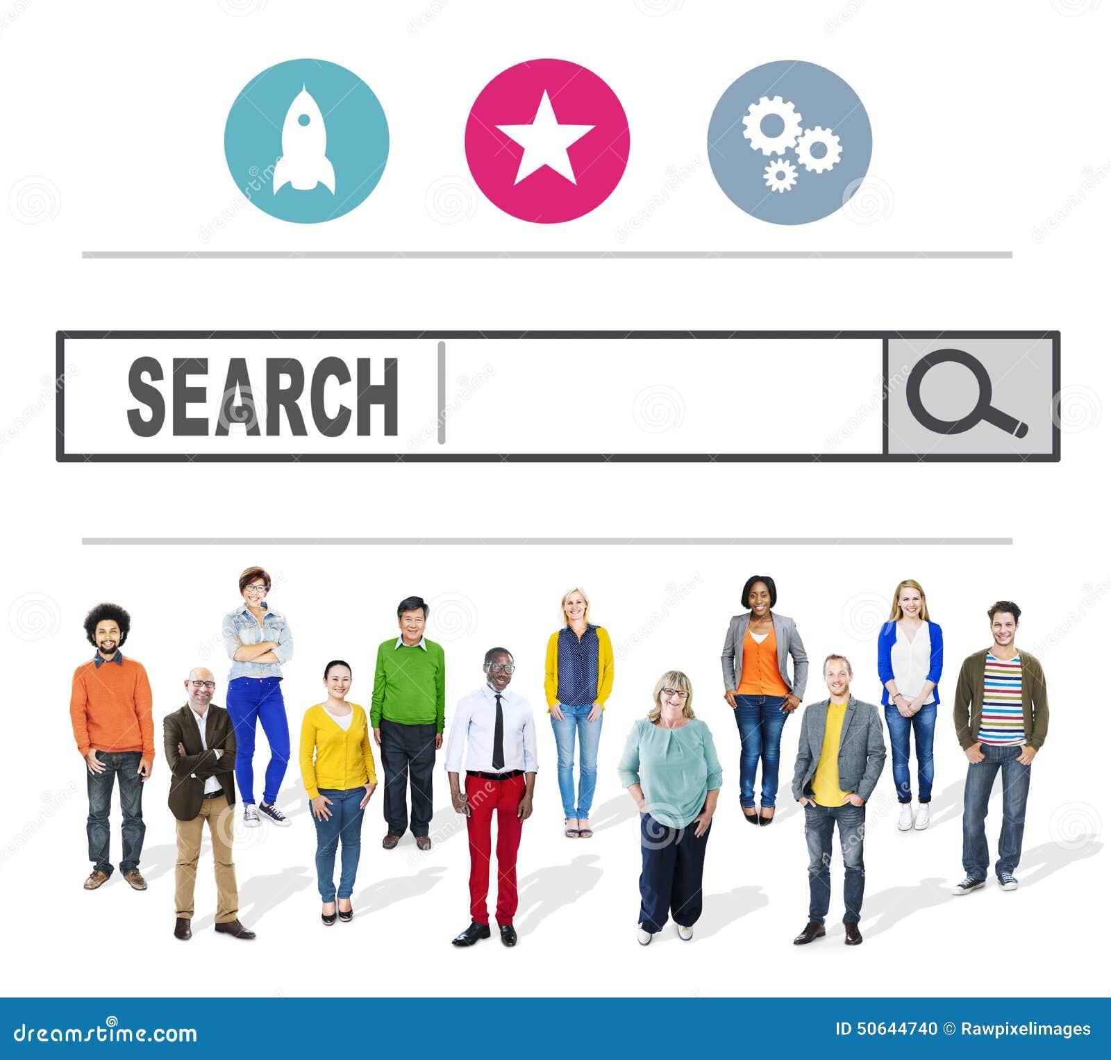 Search Browsing Web Internet Information Online Concept Stock Photo ...